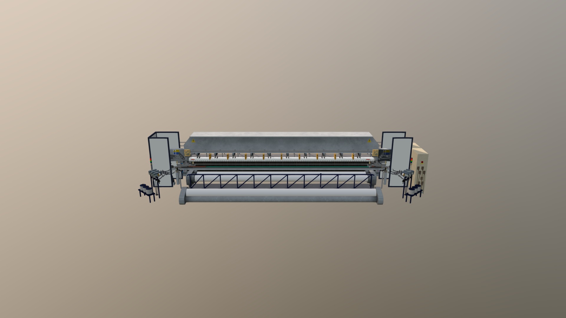 Weaving Machine Animation - 3D model by Virtual Reality (@simulanis ...