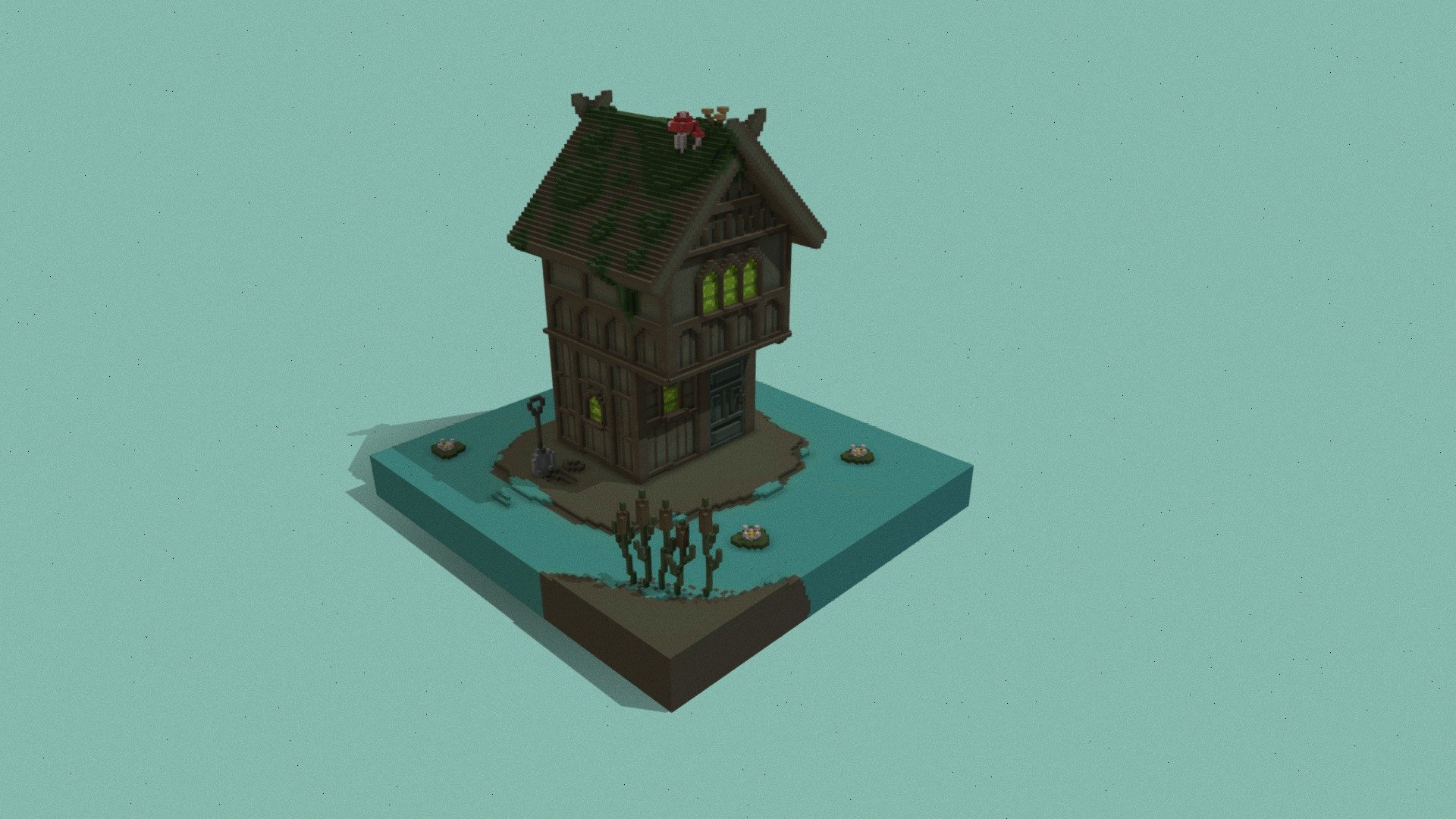 swamp house - 3D model by ice La77e (@iceLa77e) [271689c] - Sketchfab