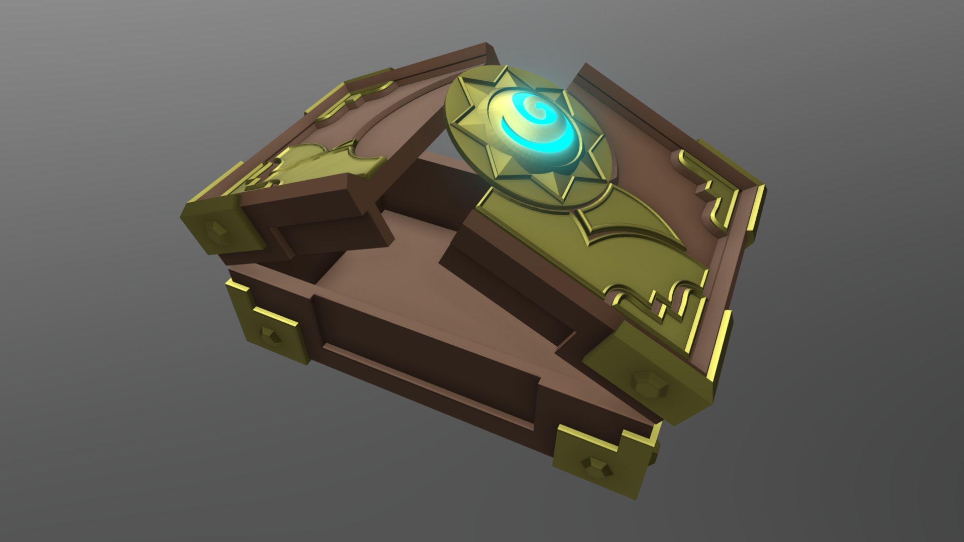 Modified Hearthstone Box - 3D model by HazelnutAUS [2718174] - Sketchfab