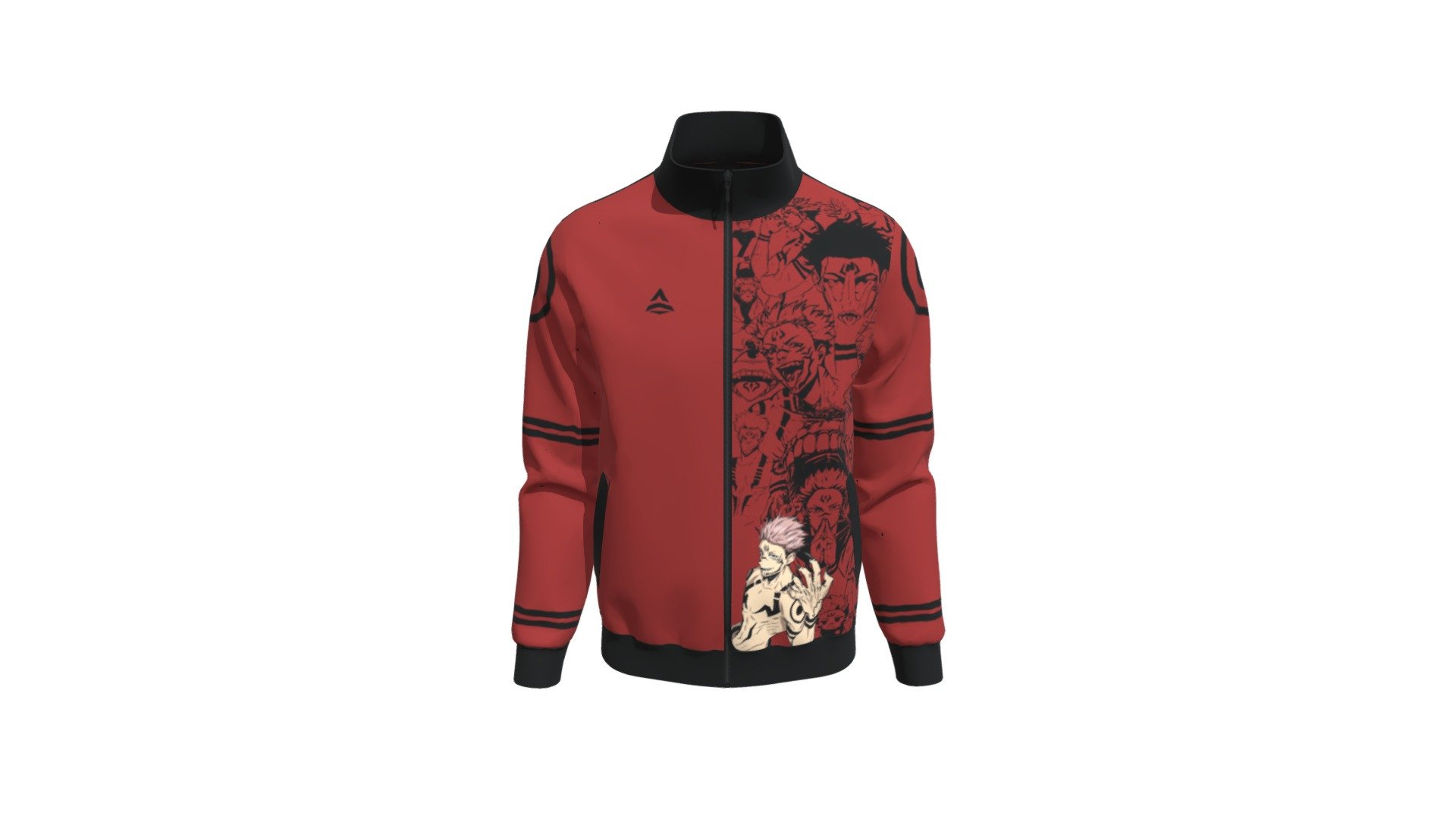 Sukuna Jujutsu Kaisen Jacket - 3D model by anylu.shop [2718abf] - Sketchfab