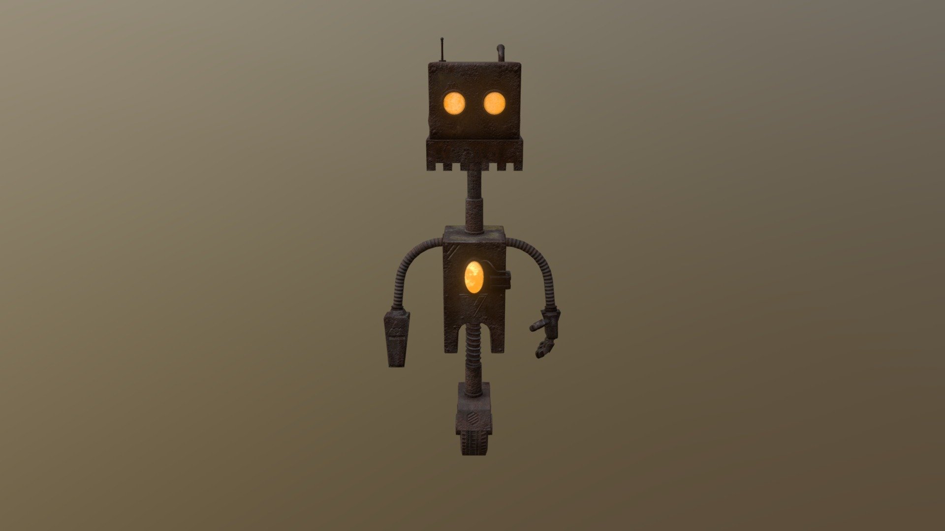 Robot - Texturing Assignment - 3D model by skumarg [27197eb] - Sketchfab
