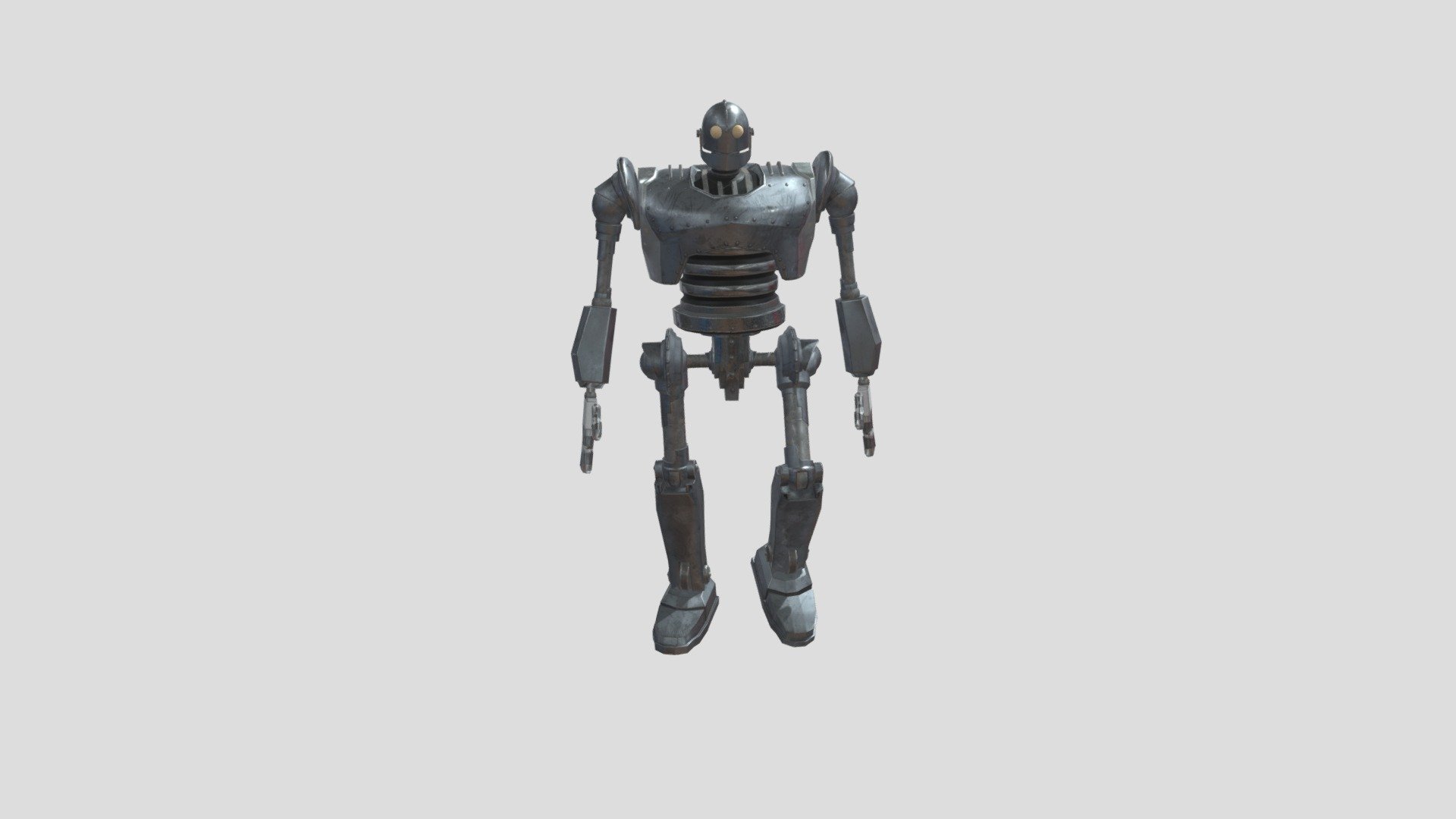 Iron Giant - 3D model by curtlow02 [271a1f0] - Sketchfab