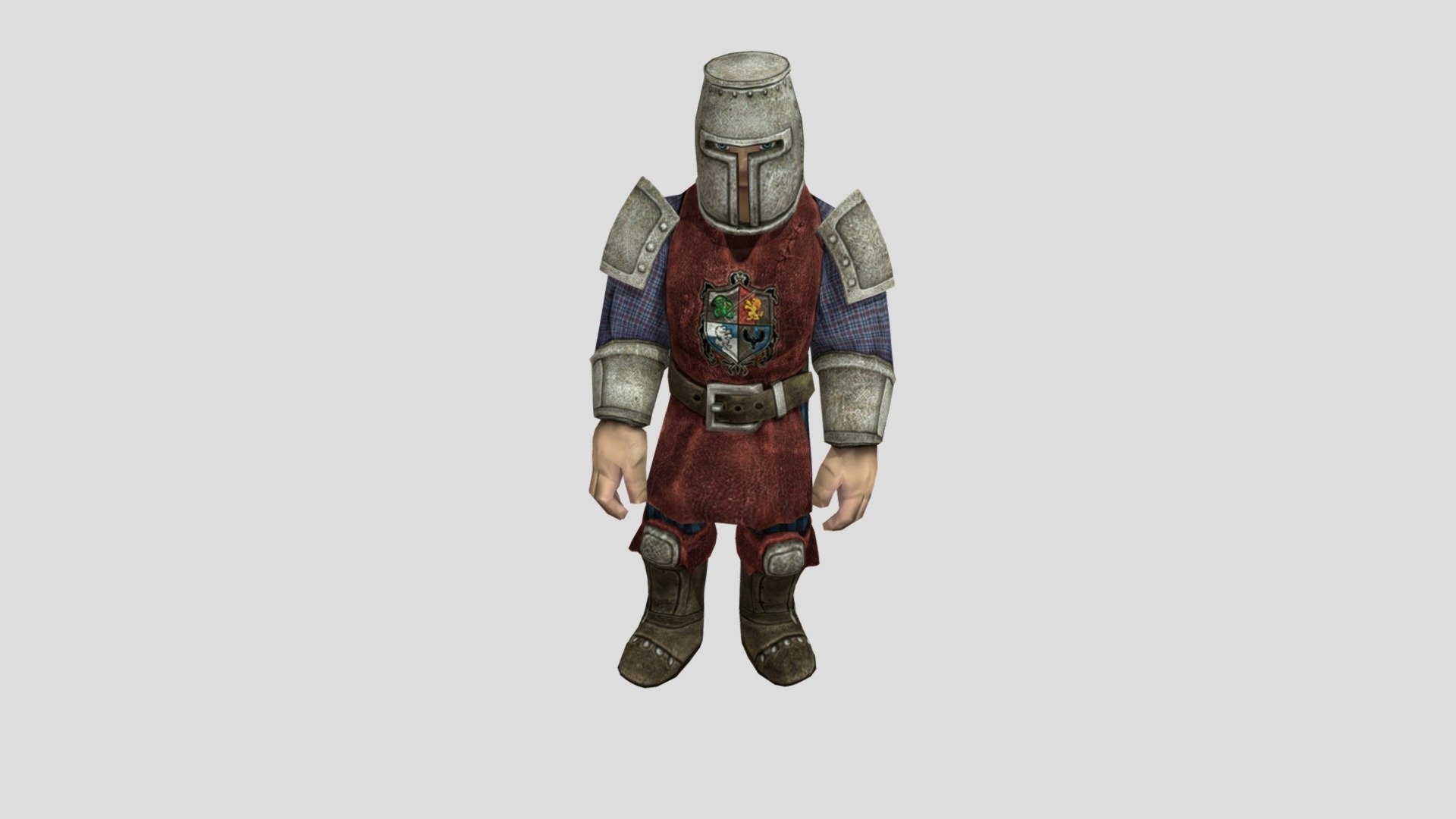Parameswara Chronicles: Portugese Soldier Idle - Download Free 3D model ...