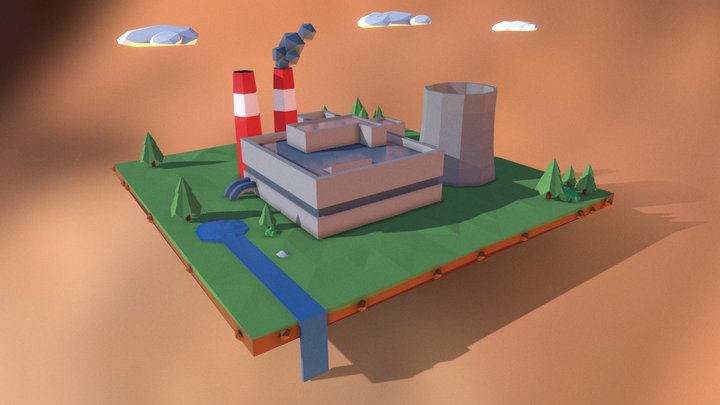 Power-station 3D models - Sketchfab