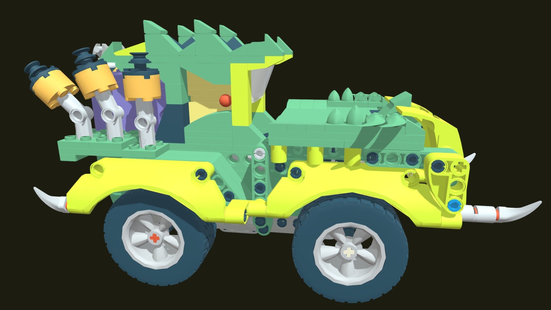 Gator from Car eats Car LEGO MOC - Download Free 3D model by NickyTech ...