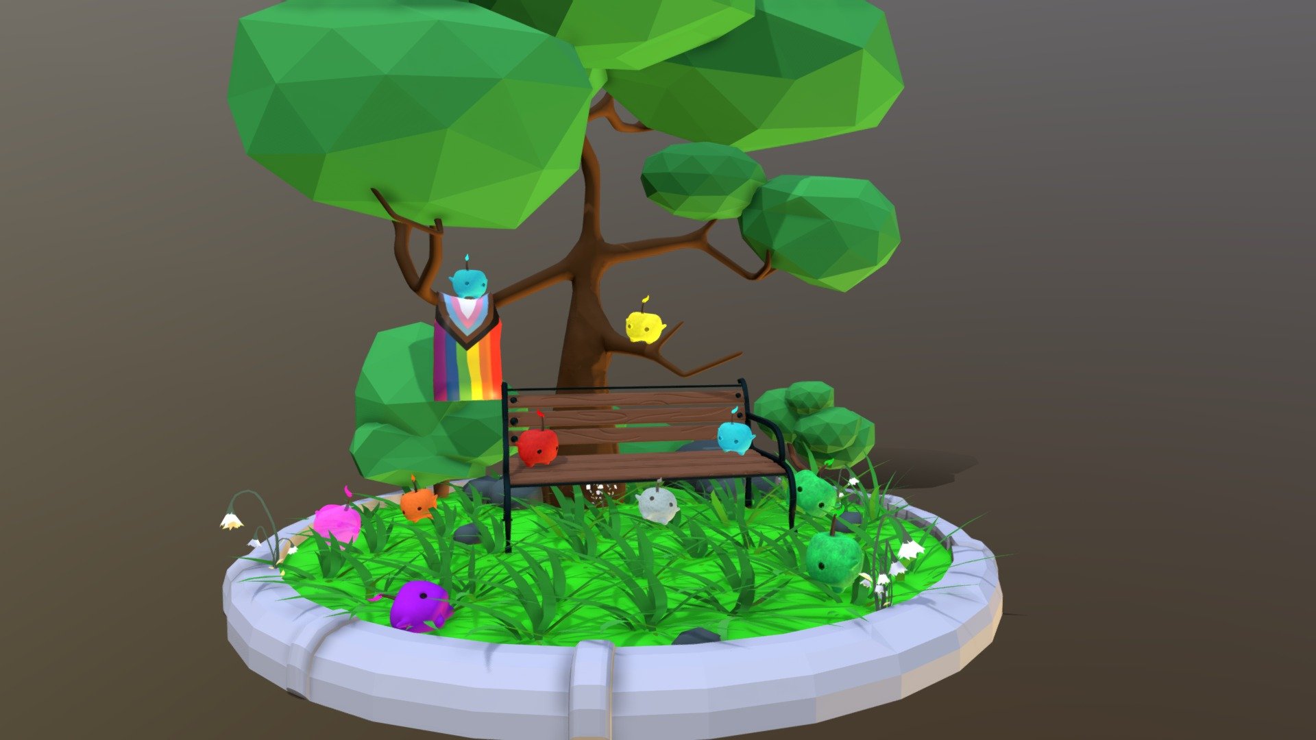 Stardew Valley Sunset - 3D model by SadBoiStunna [27204f7] - Sketchfab