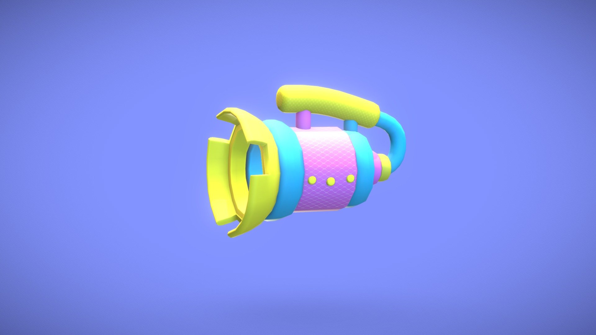 Stylized Blower Gun - Buy Royalty Free 3D model by Blooming Animation ...