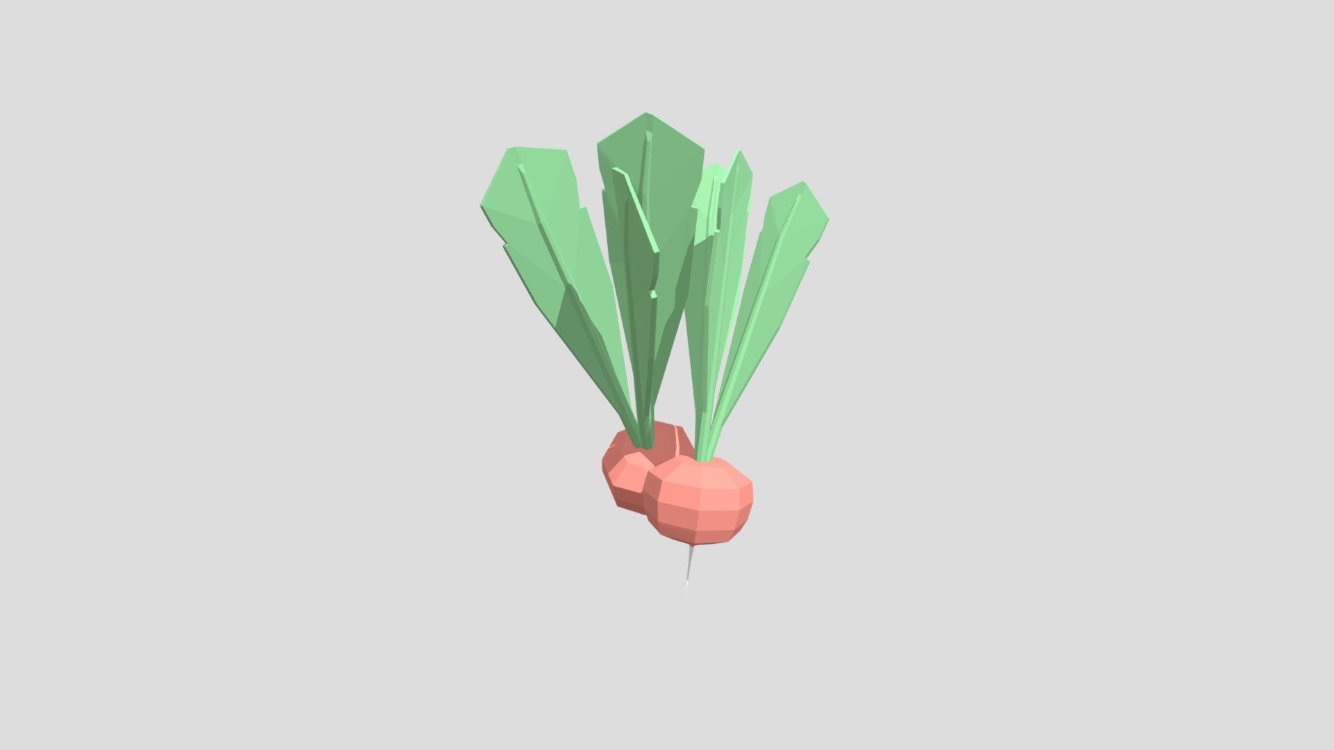 Radish from Poly by Google - Download Free 3D model by IronEqual (@ie ...