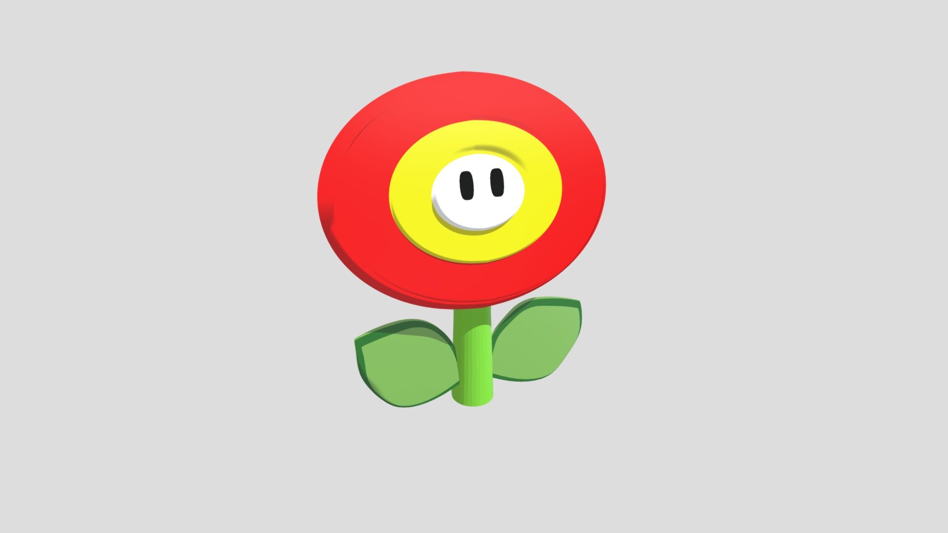 Mario Bros Flower - 3D model by Medina811 [27213a2] - Sketchfab