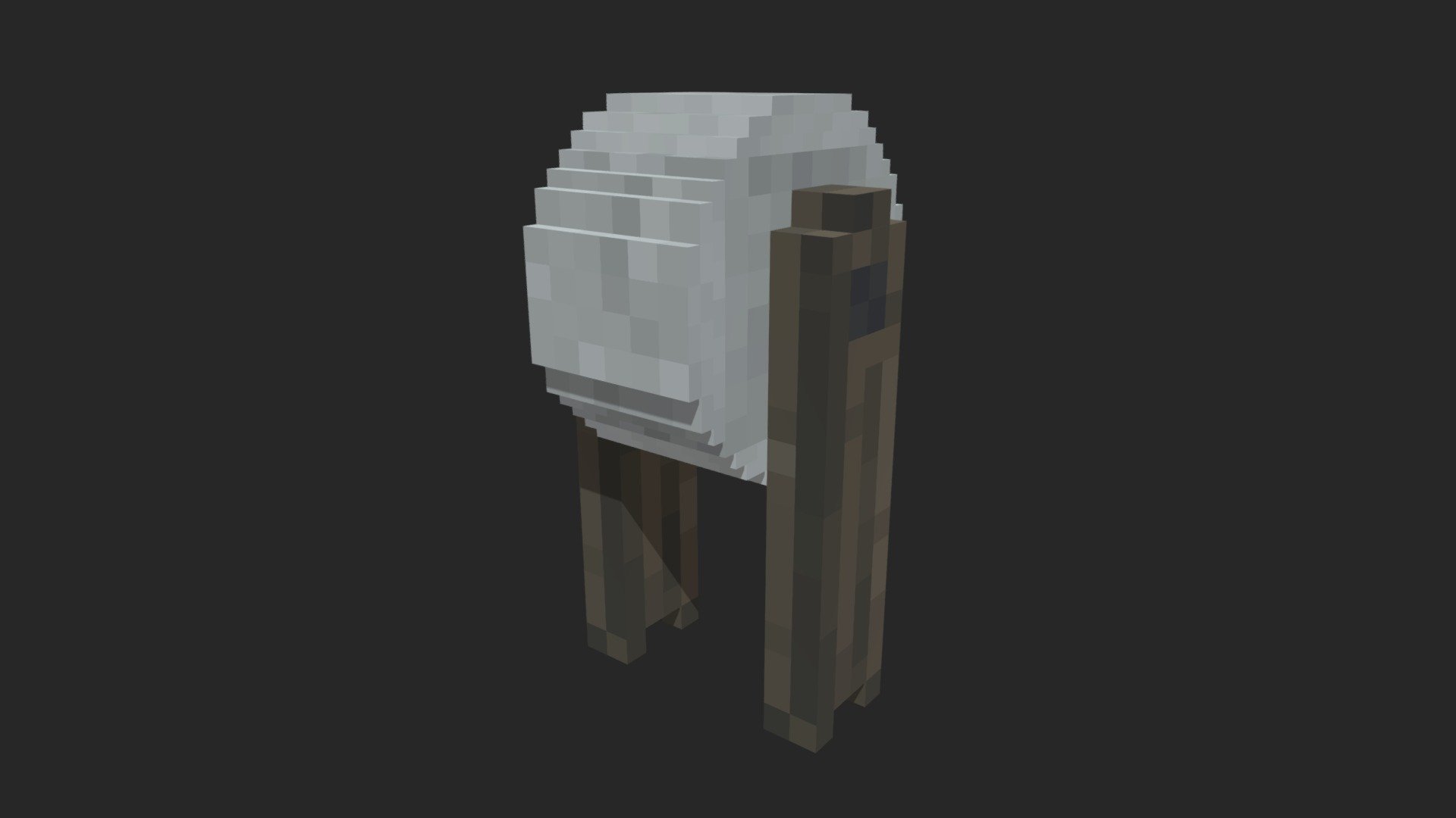 Grindstone - Minecraft Model - 3D model by Lyv Moon (@LyvMoon) [27235e4 ...