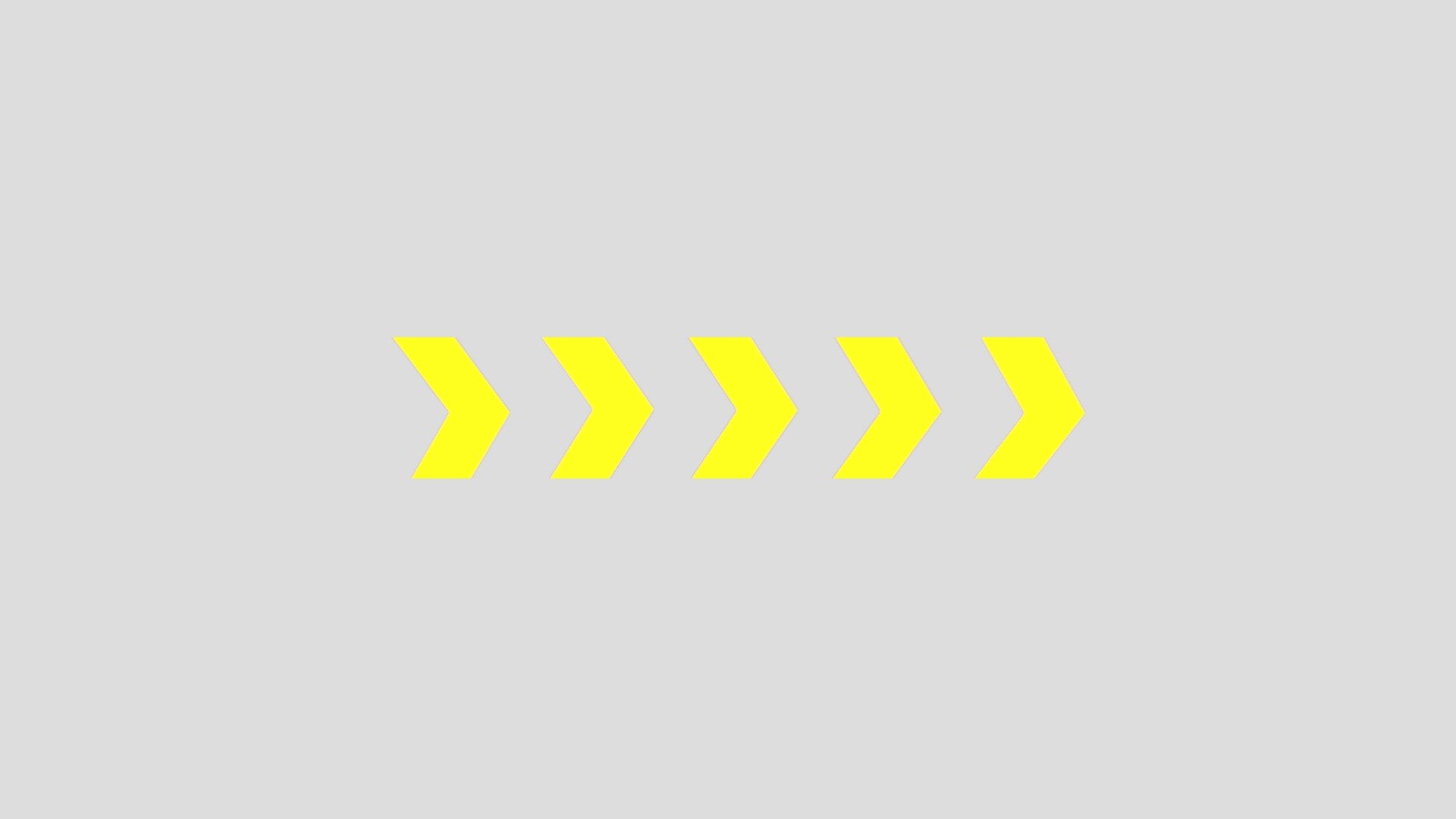 Animated Emissive Arrow Translucent Sign - Download Free 3D model by ...