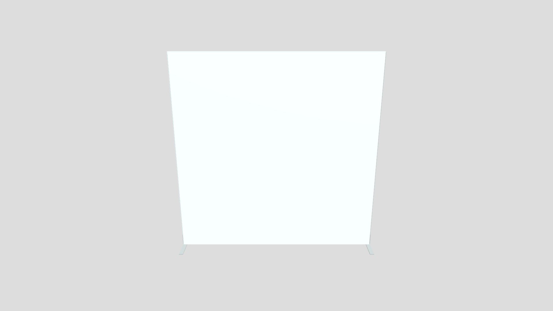 8ft x 8ft Vector Frame SEG Fabric Banner - S-04 - 3D model by ...