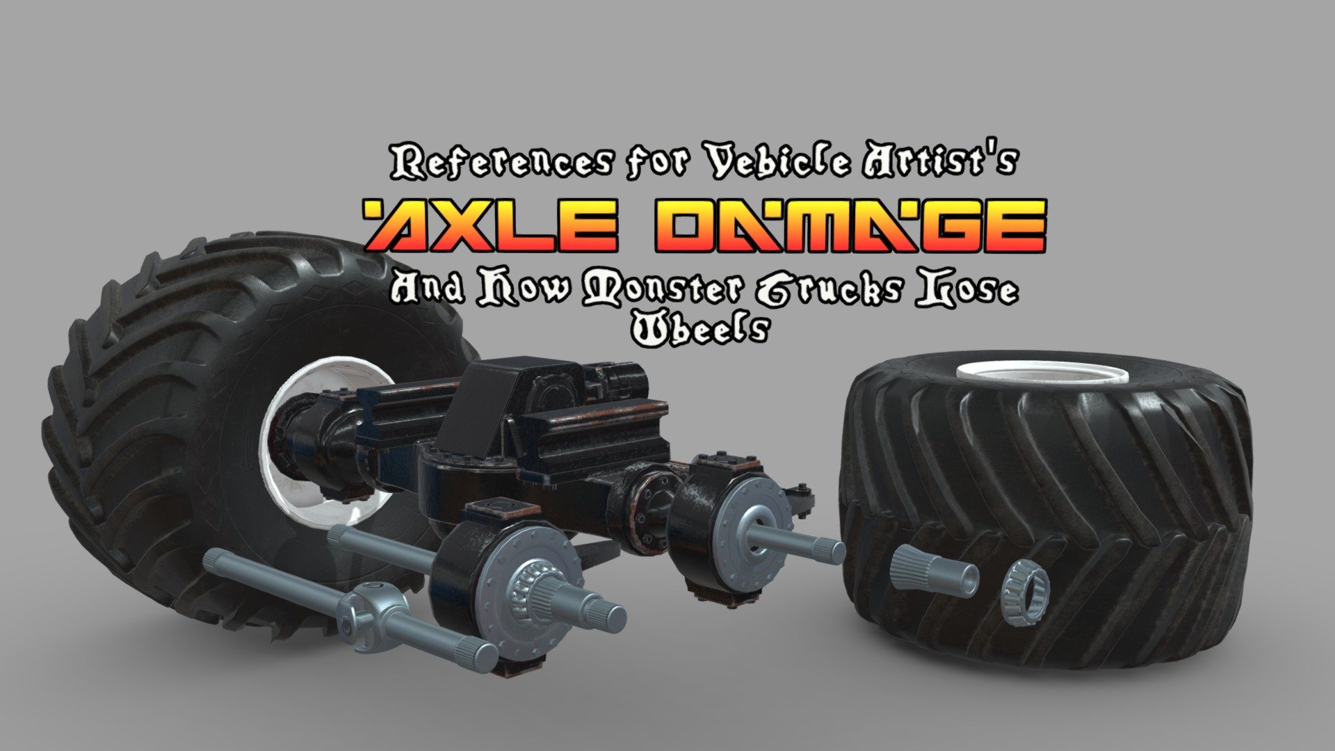 Axle Damage and Loosing Wheels - Download Free 3D model by Jorma Rysky ...