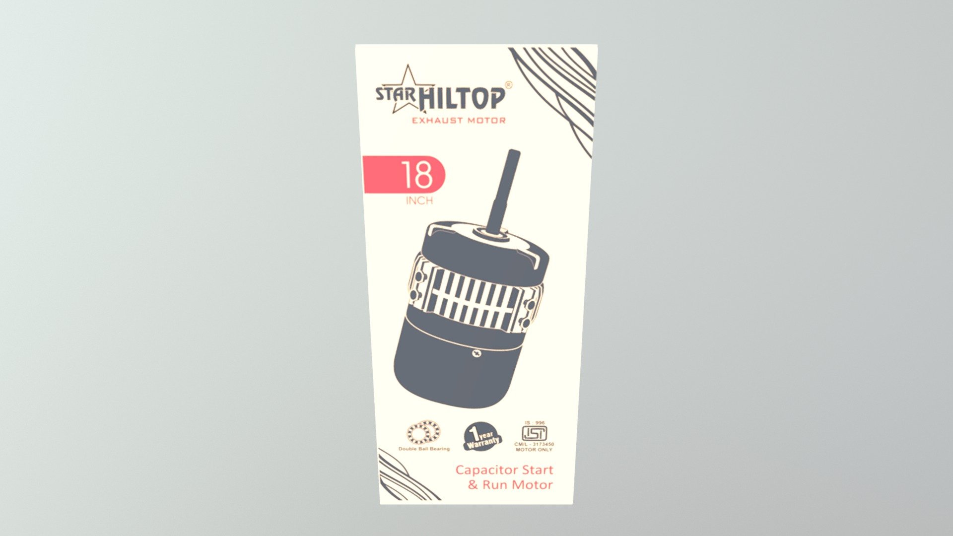 Hiltop Exhaust Motor Box 18 Inch - 3D model by Boxify [272778c] - Sketchfab