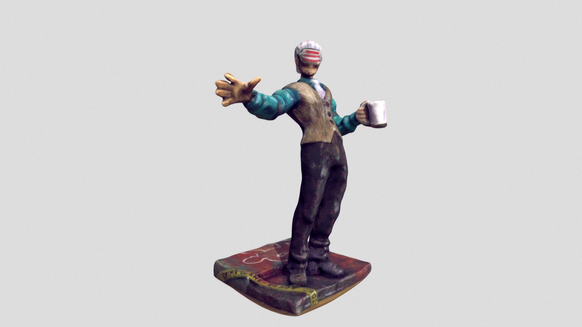 Godot - 3D model by splitfire9 [2728163] - Sketchfab
