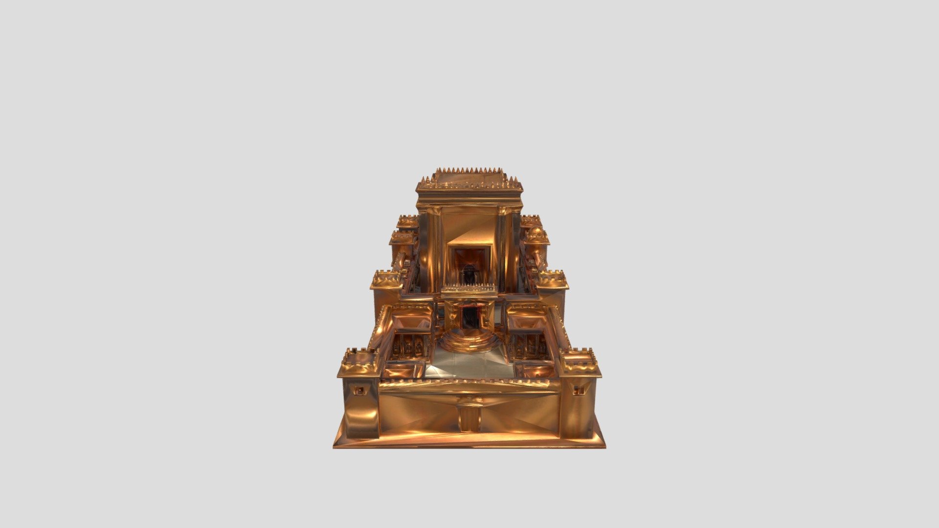 Beis Hamikdash - 3D model by mendirivni [27289d1] - Sketchfab