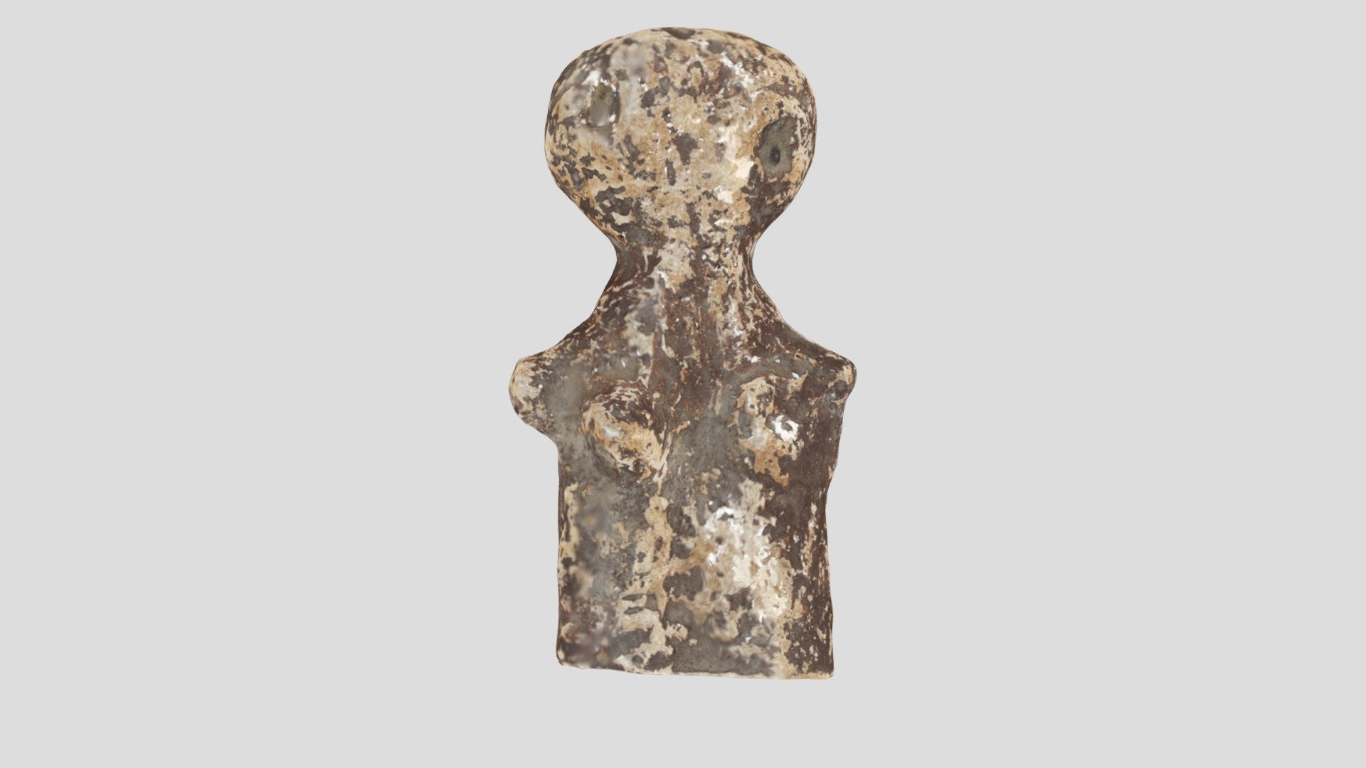 Neolithic female figurine (plaster copy) - 3D model by SMA-UniGe ...