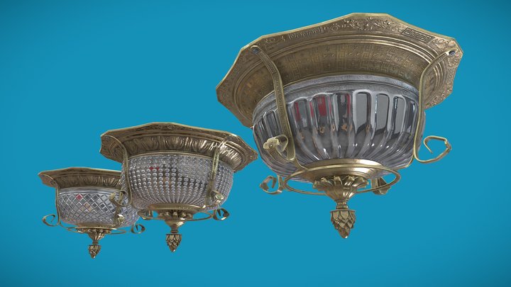 Ceiling-light 3D models - Sketchfab