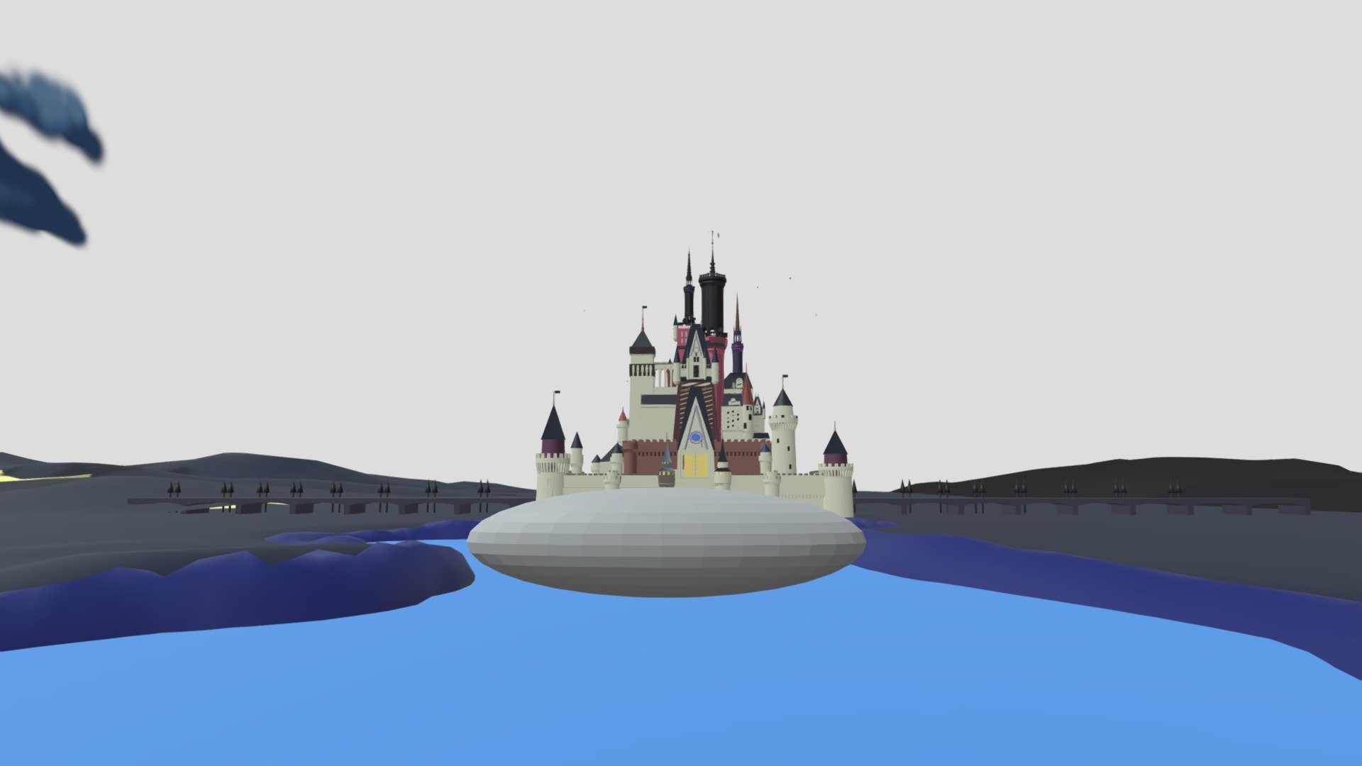 Walt Disney Pictures 2006 Logo - Download Free 3D model by ...