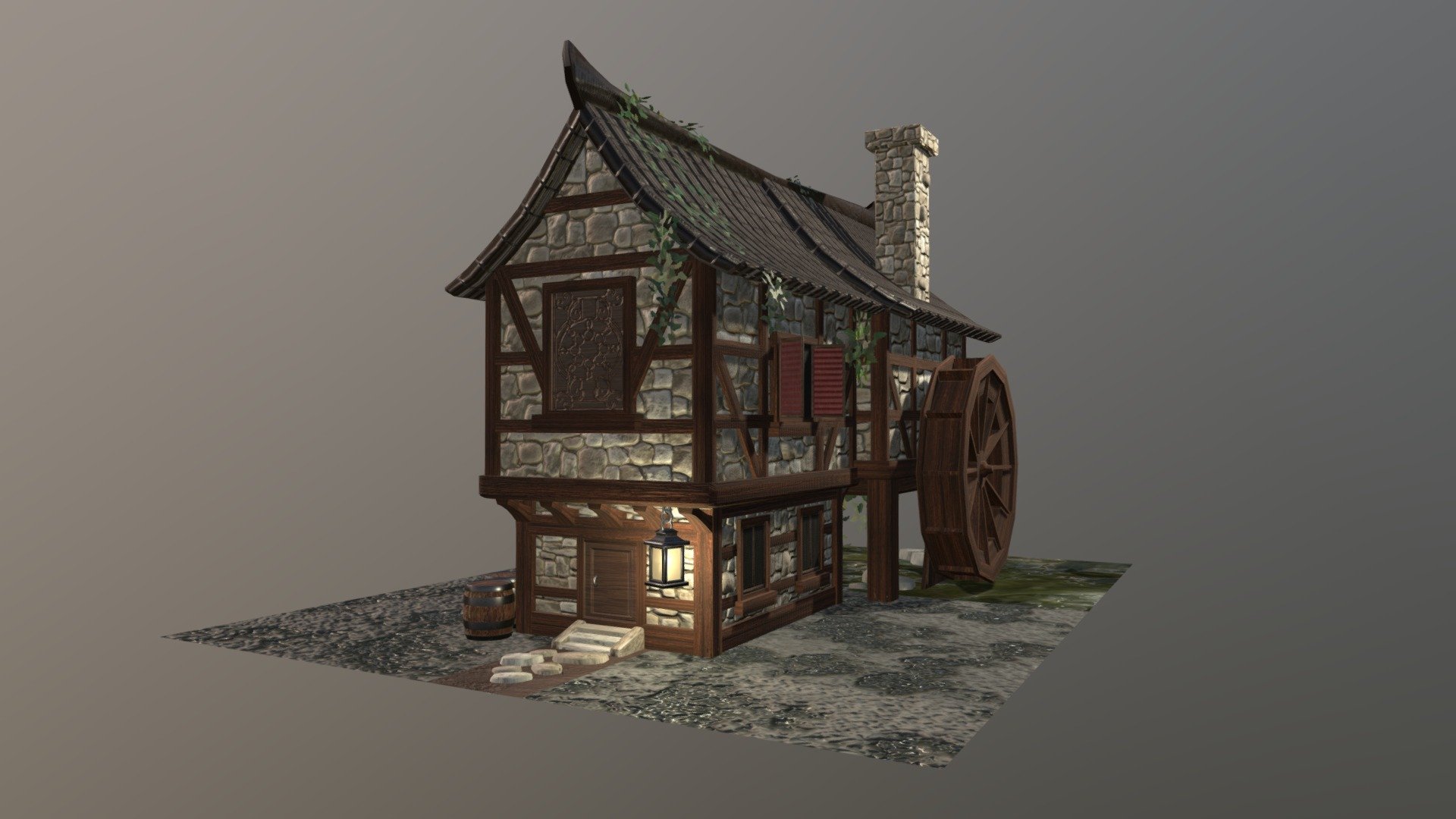 Generic House - Download Free 3D model by Hera G (@hera_g) [272cfdb ...