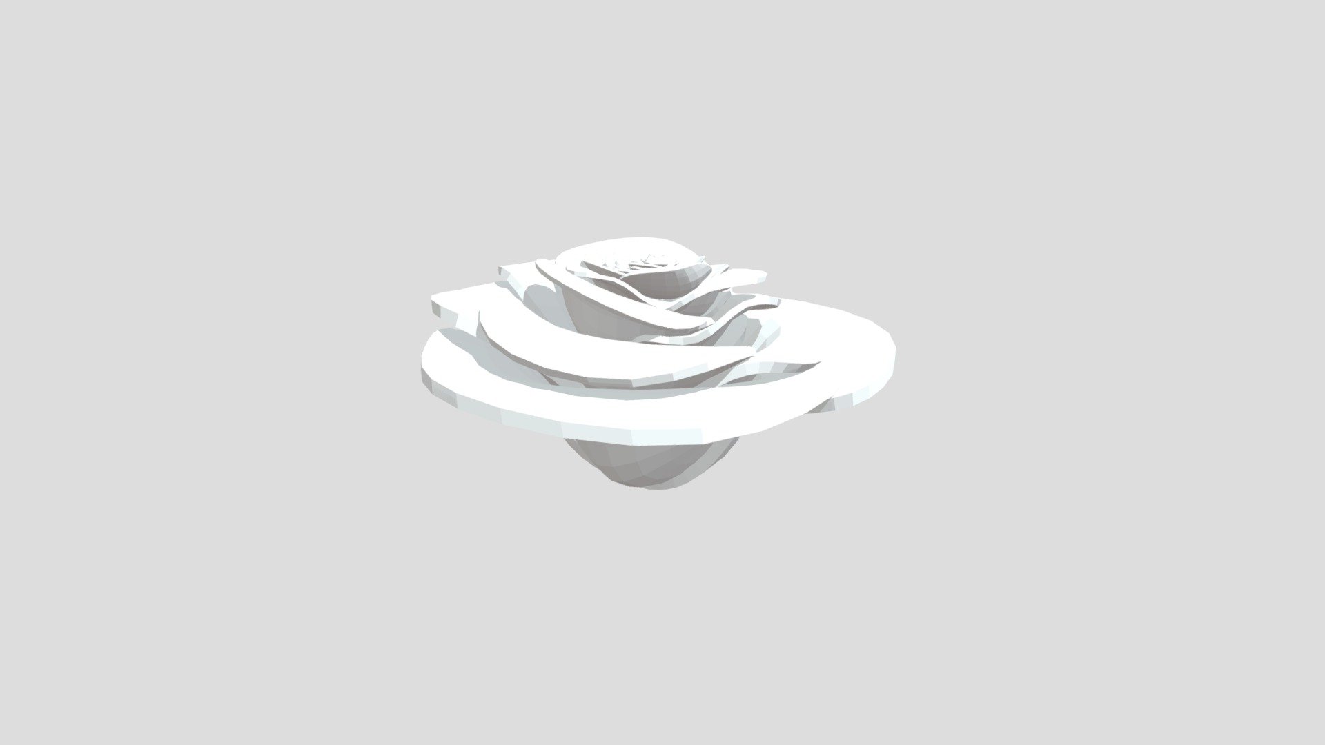 A rose is a rose - 3D model by Marjolein (@marjoleindejong) [272dc93 ...