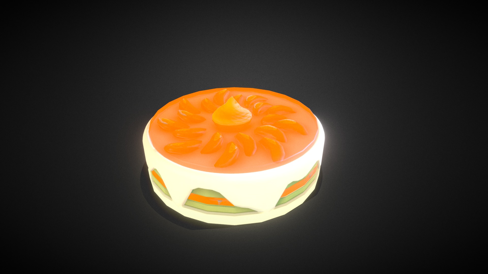 04 Fruitcake - 3D model by nonlly [272e6b4] - Sketchfab