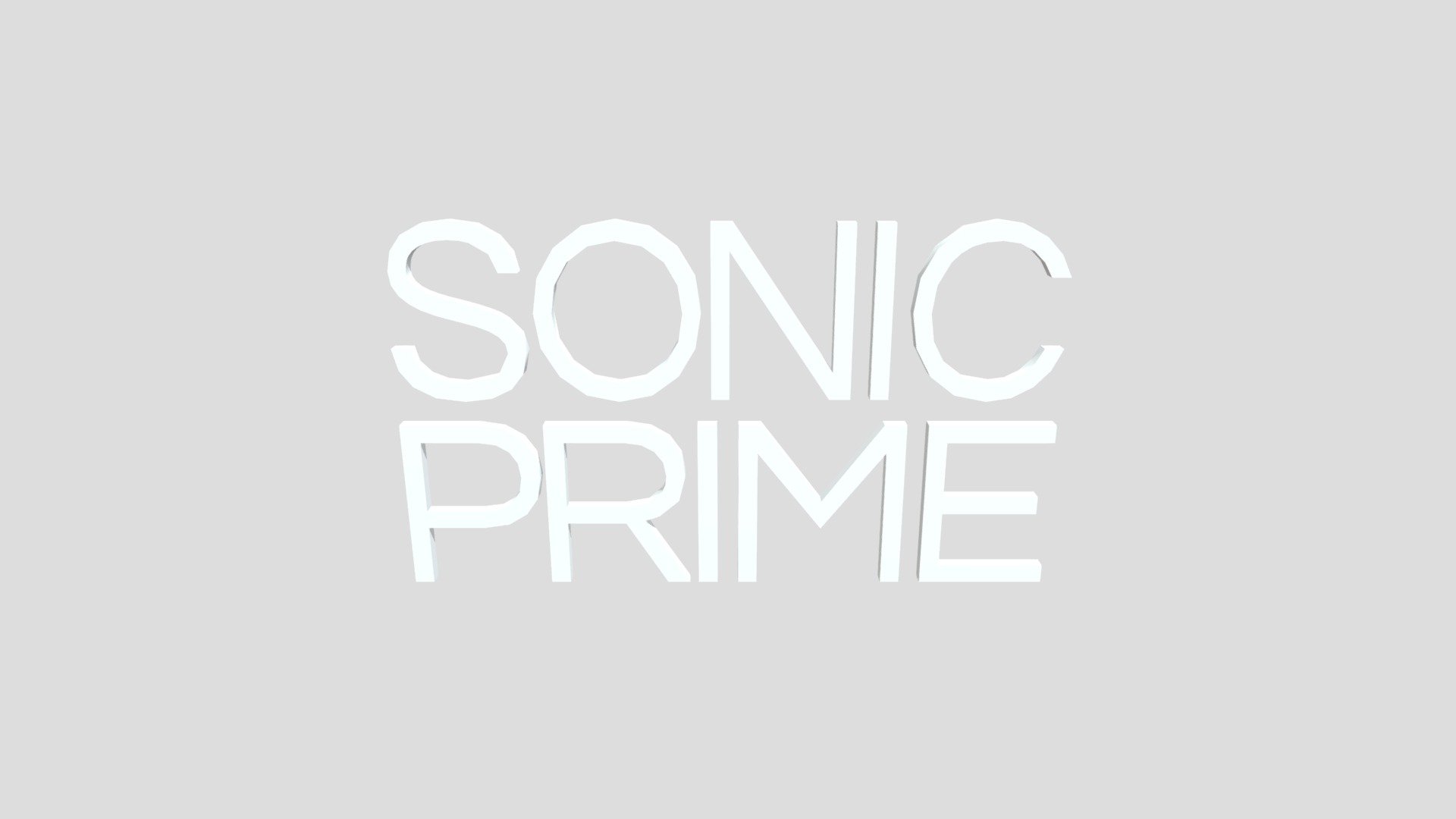 Sonic Prime Logo (CANCELED TV SHOW) - Download Free 3D model by ...