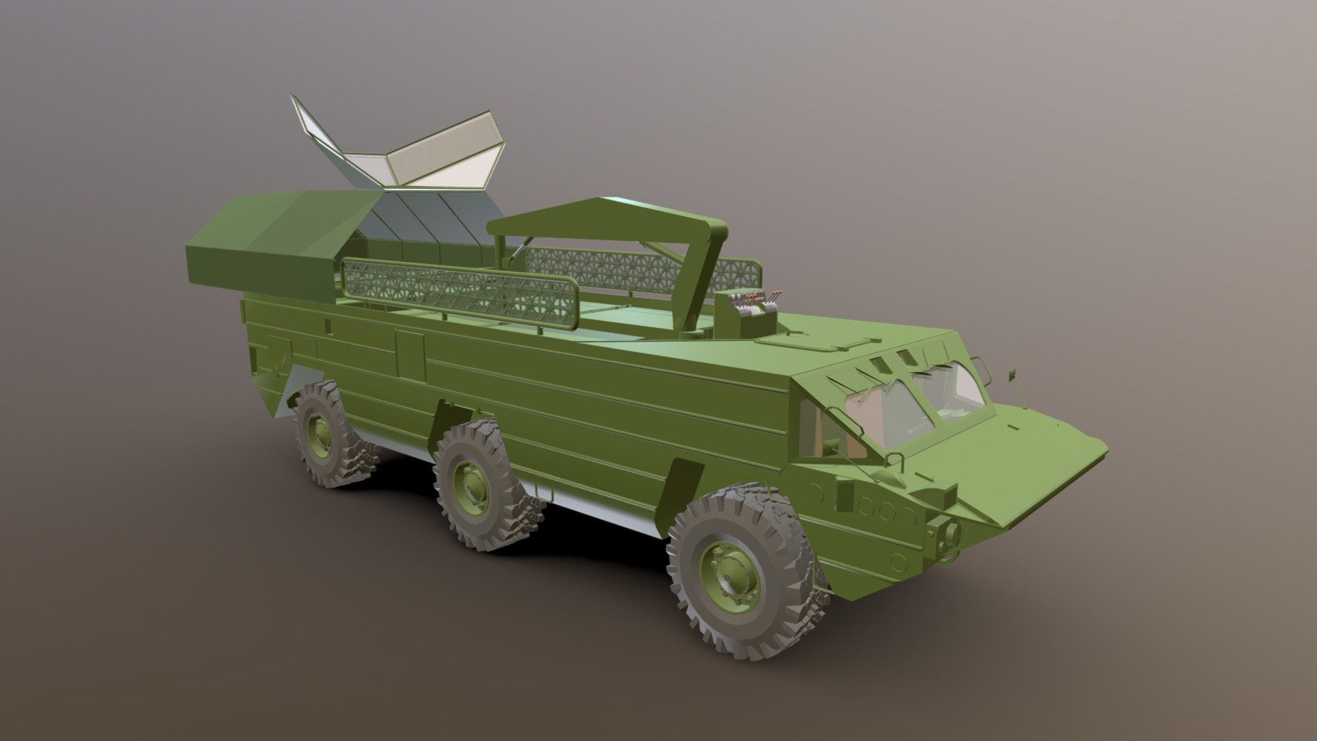 9T217B transloader for 9K33 Osa - Download Free 3D model by 42manako ...
