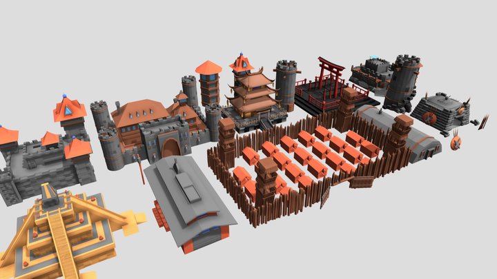 Barrack 3D models - Sketchfab