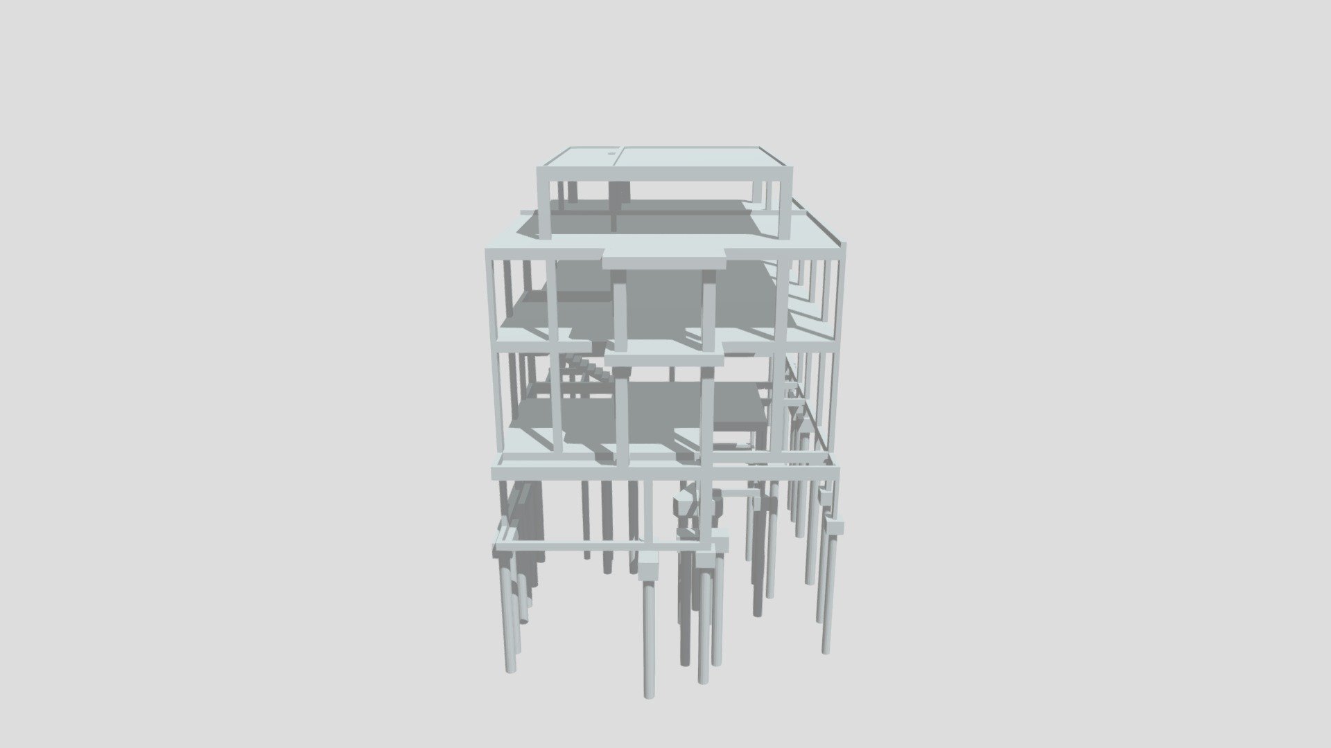 ESTRUTURA ALESSANDRA SIMAS - 3D model by PROCALCULO [273174b] - Sketchfab