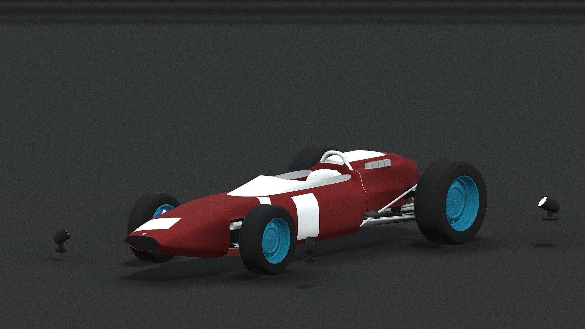 Lorenzo Bandini Ferrari 158 - Download Free 3D model by haryaabima ...