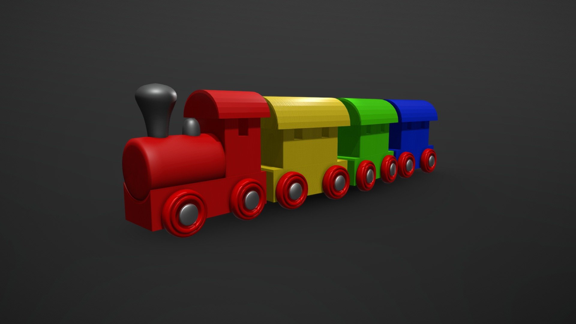 Train Set - Download Free 3D model by Šimon Ustal (@simonustal ...