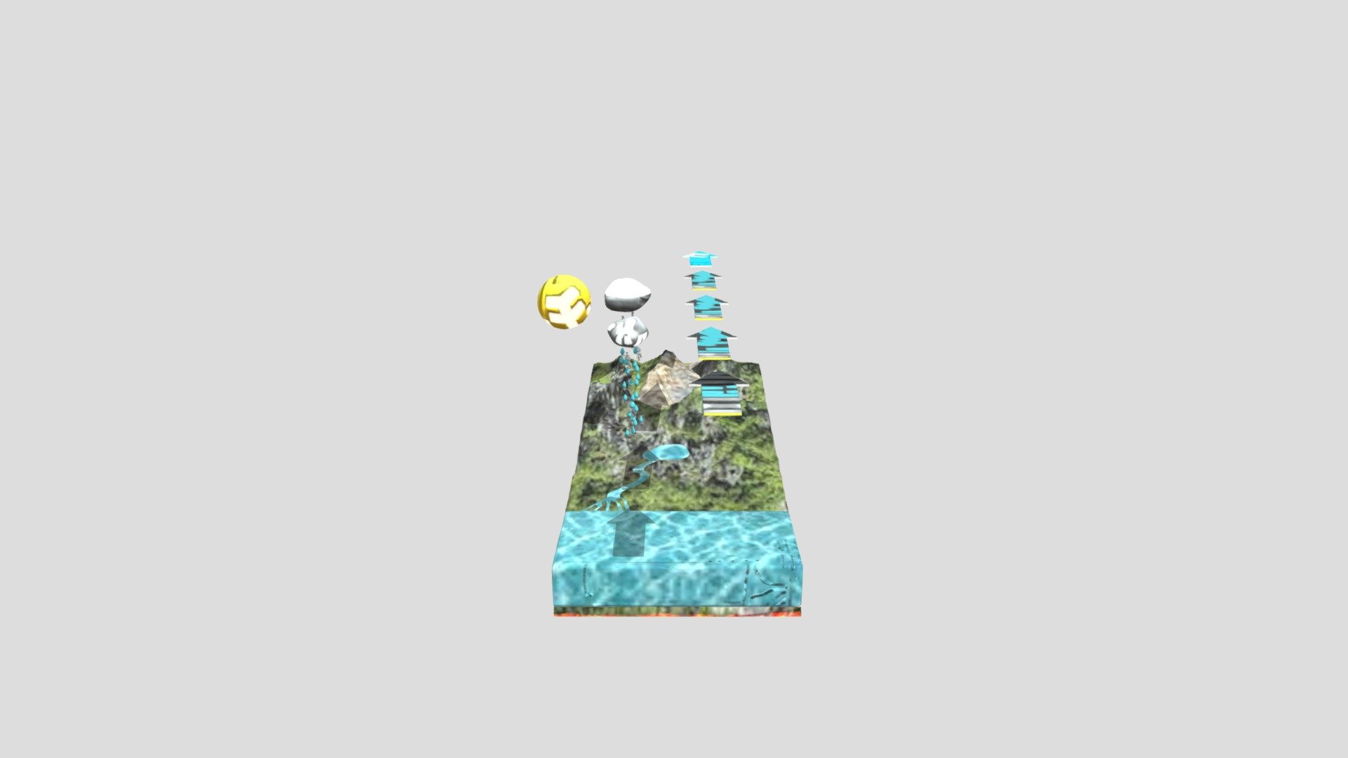 water - 3D model by Lincm12 [2732f22] - Sketchfab
