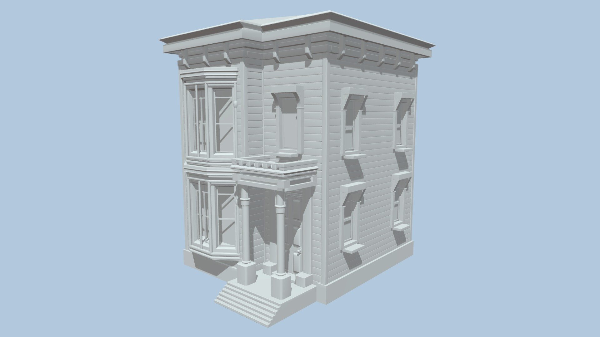 Building wood - Download Free 3D model by Vladyslav Holhanov ...
