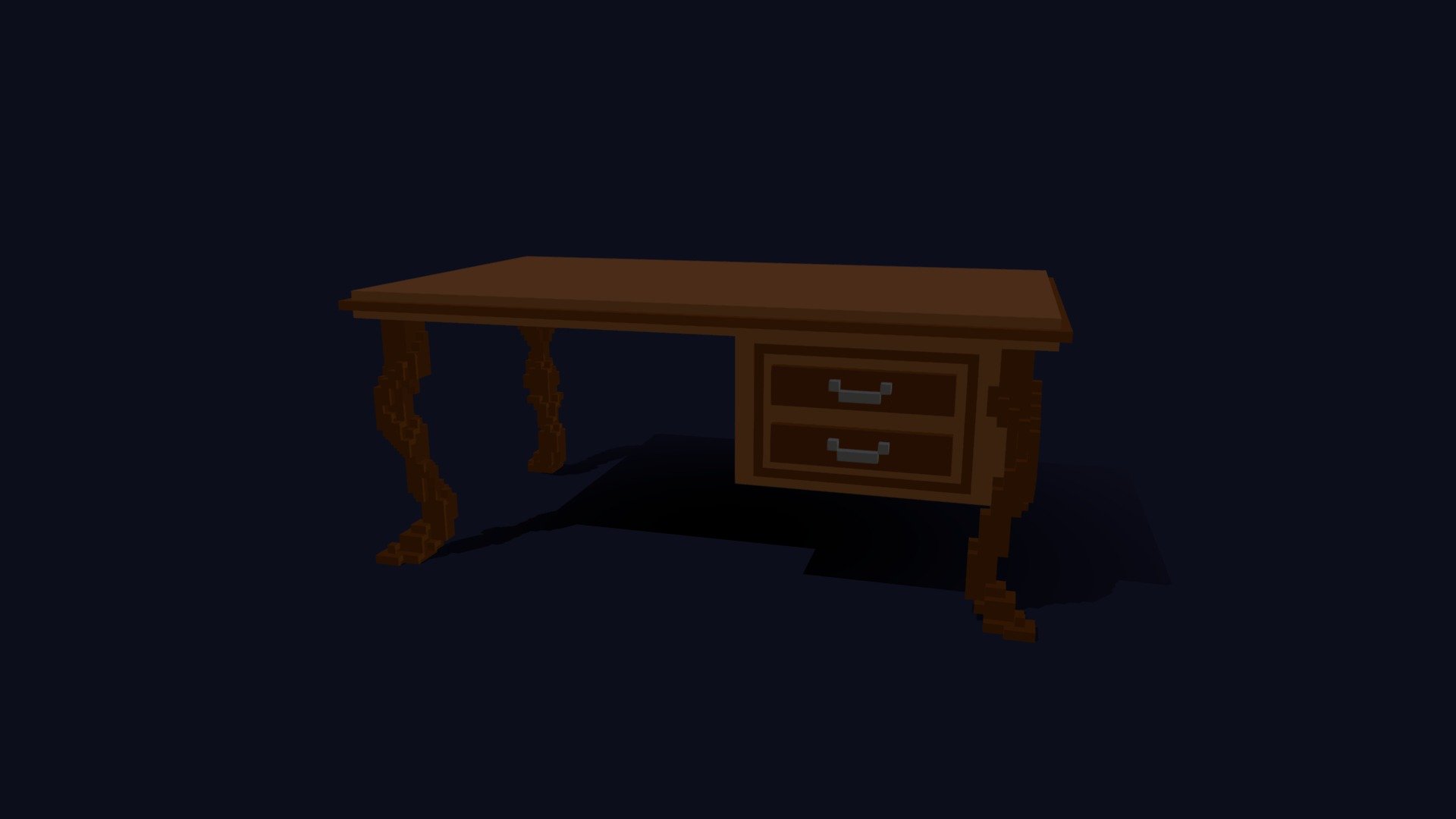 Desk Furniture - Voxel Props Pack - 3D model by MrMGames [27359cc ...