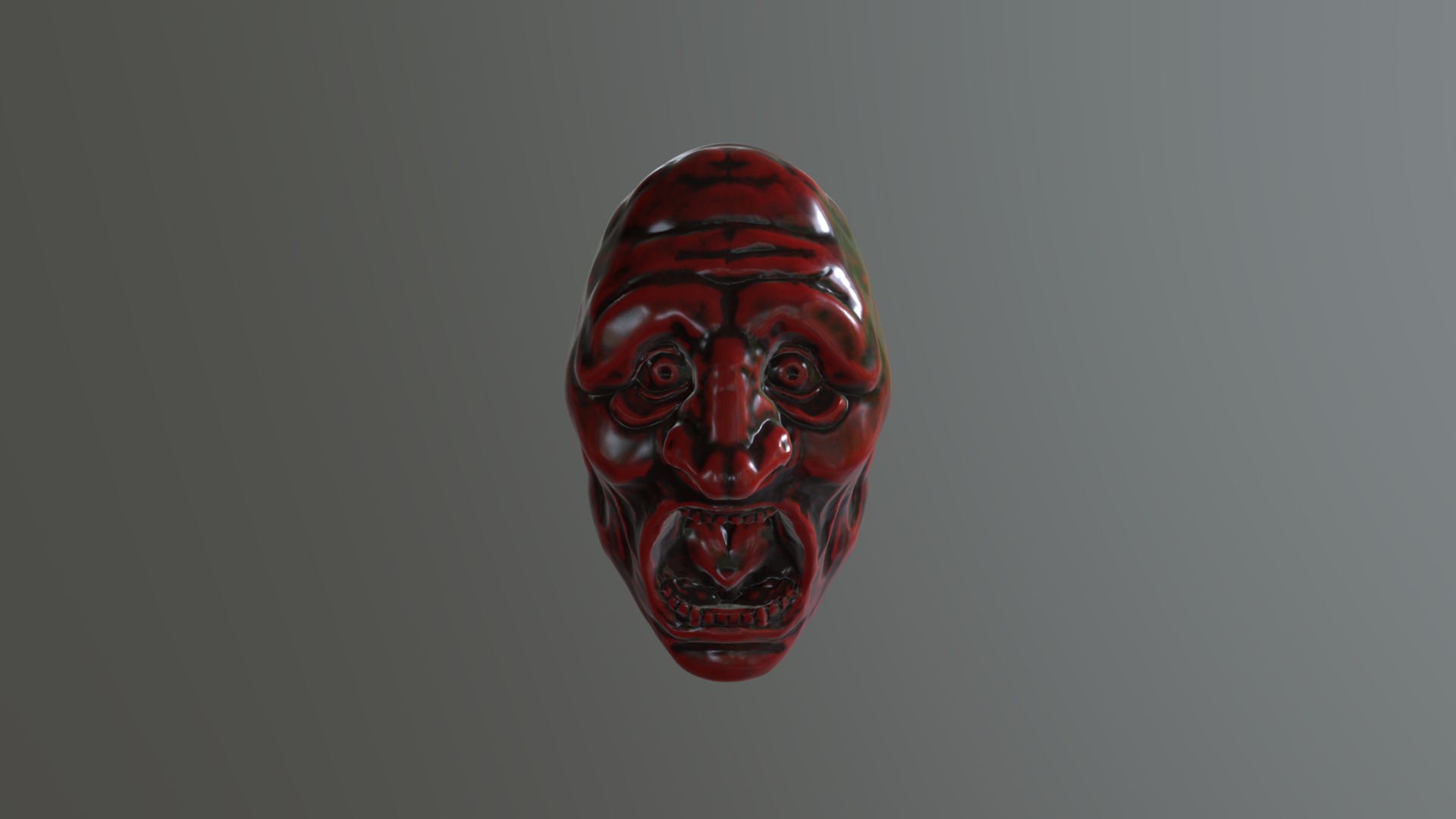 Scream - 3D model by Melcador [27365f5] - Sketchfab