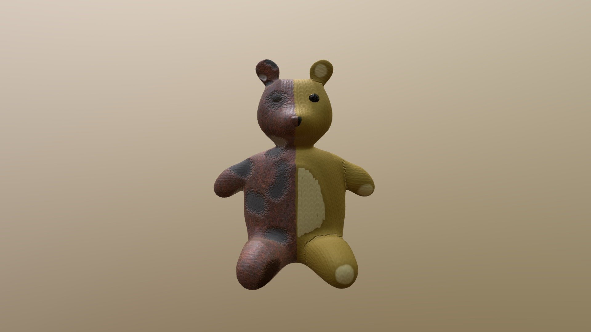Two Face Bear - 3D model by Bscott5 [2737371] - Sketchfab