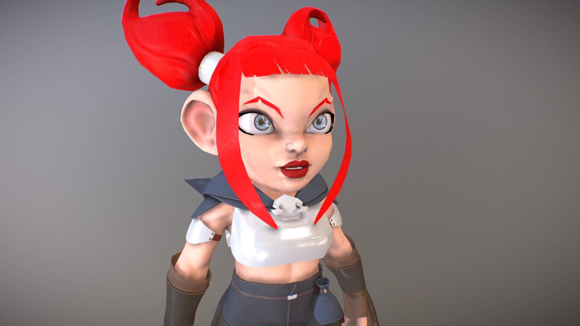 Monica - 3D model by Kame (@TvdHout) [273a0f7] - Sketchfab
