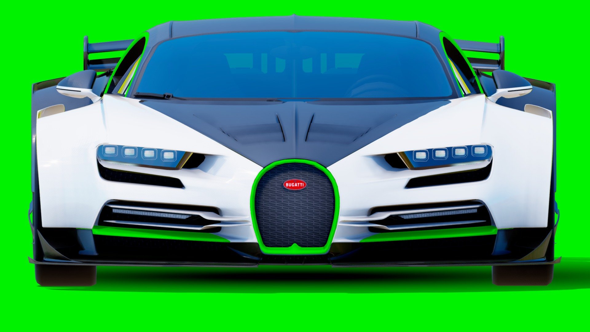 My Chiron Body Kit | special thanks 1.8K - Download Free 3D model by ...