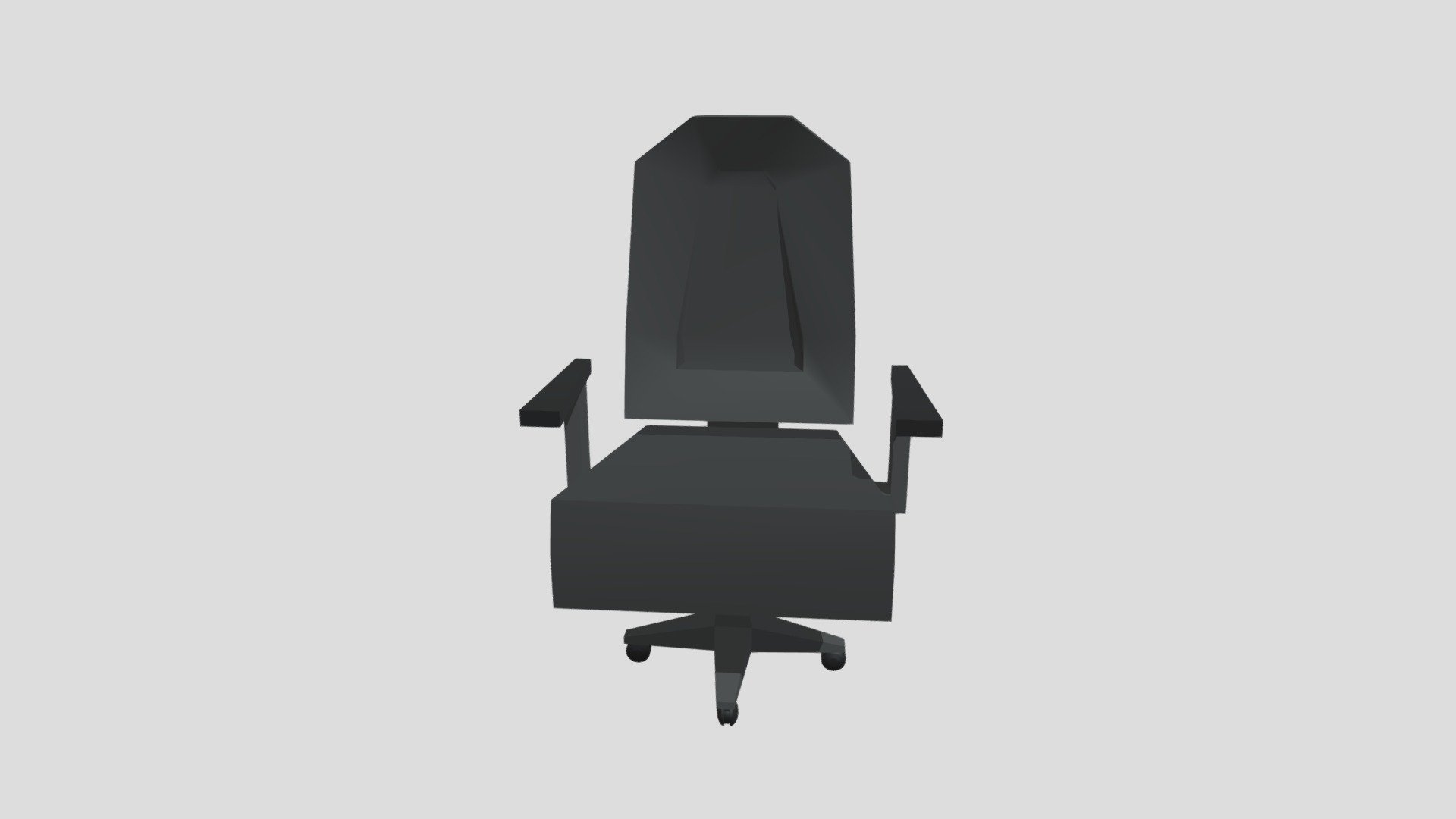 Low Poly Office Chair - Download Free 3D model by MrPuppet [273a611 ...