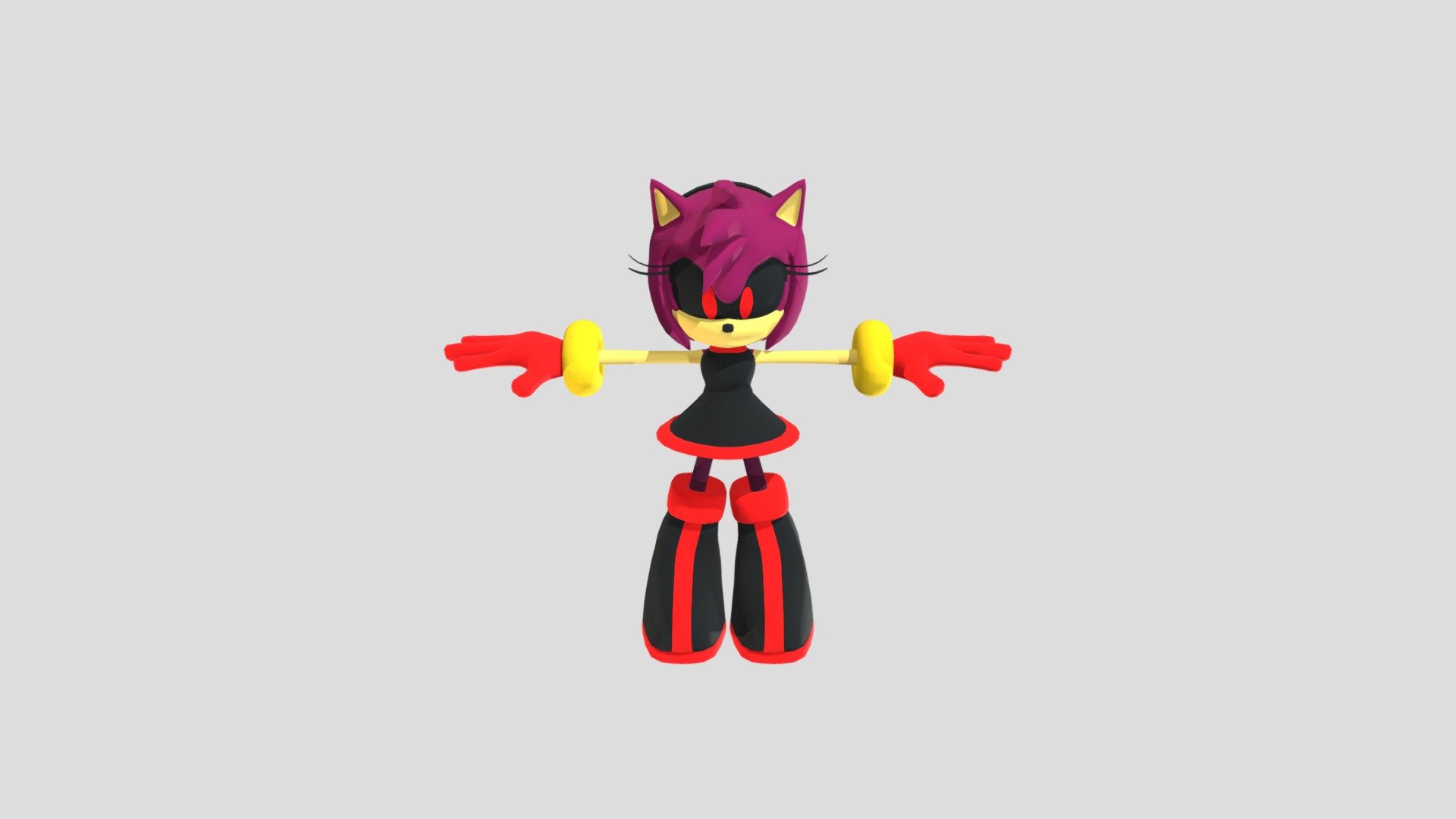 Amy.EXE - Download Free 3D model by MustyDucky [273cfd4] - Sketchfab