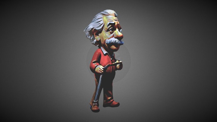 Einstein 3D models - Sketchfab
