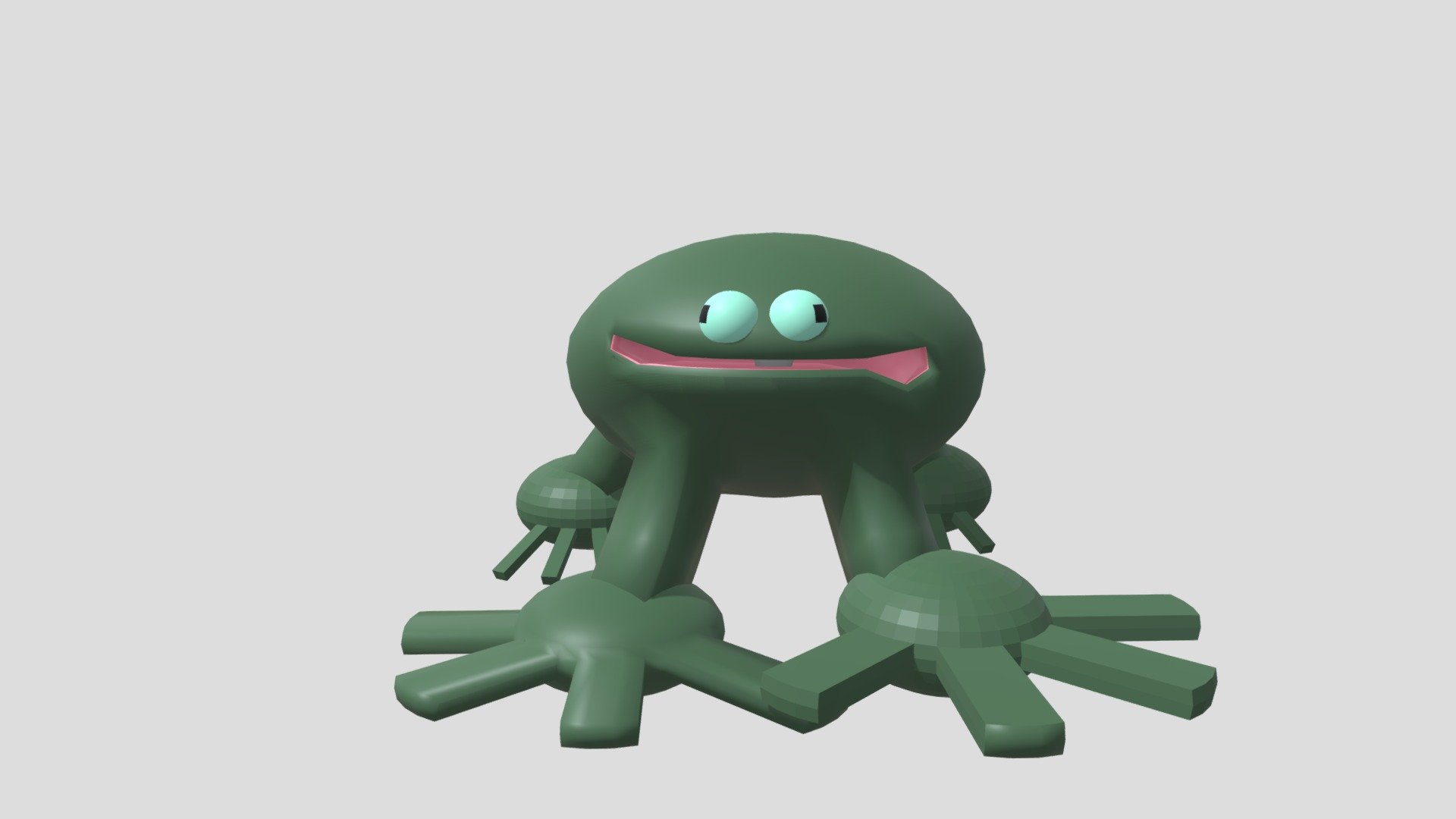 Budgett's Frog model rigged - Download Free 3D model by AIUM2 (@Yapoco ...