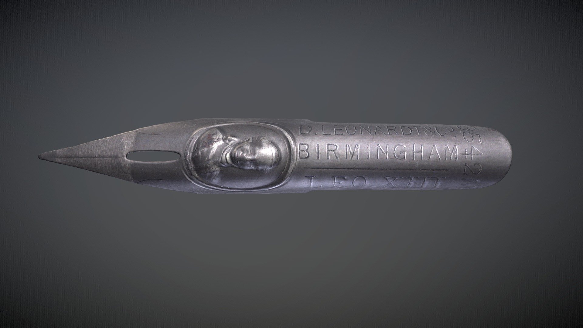 Leonardt Pope Leo XIII Pen - 3D model by ThinkSee3D [273f670] - Sketchfab