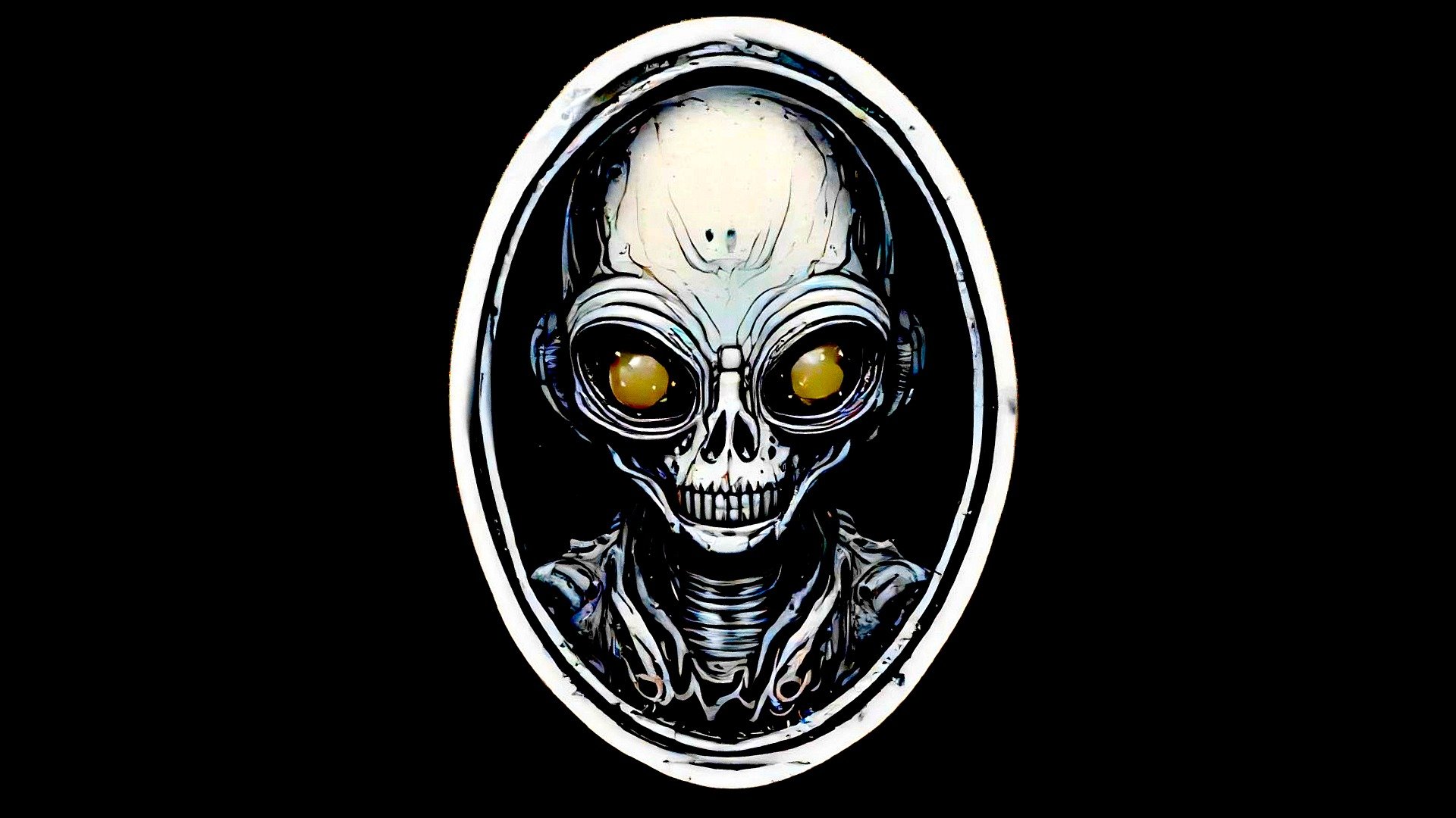 Alien Sticker decal - Download Free 3D model by Sam3D (@samuelcrevier12 ...