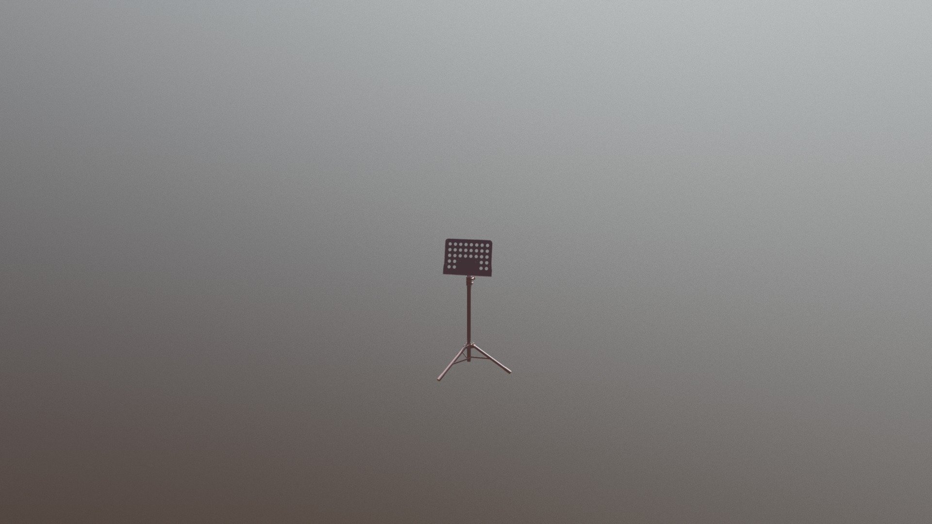 Standing Partitur - 3D model by decreative (@ruangtakhinggasekali ...