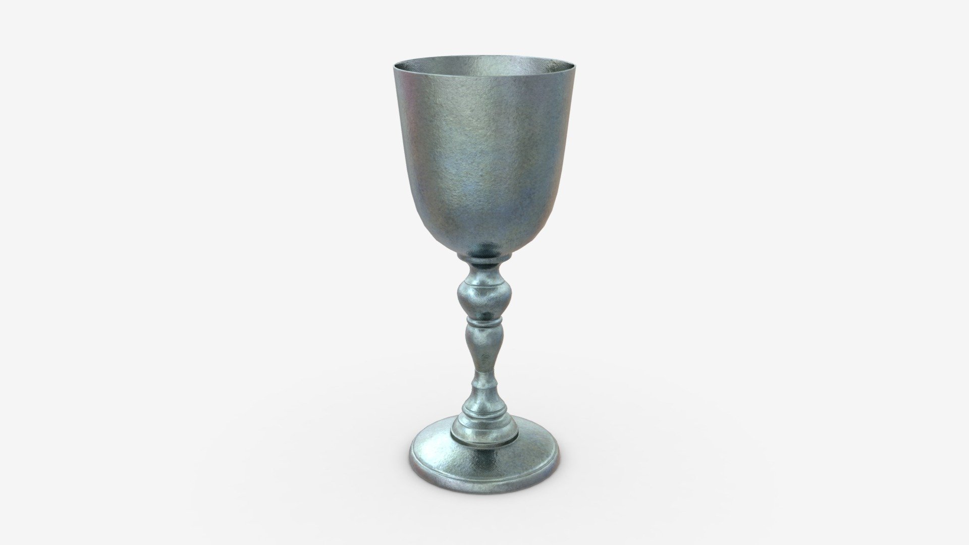 Metal goblet - 3D model by HQ3DMOD (@AivisAstics) [2742e39] - Sketchfab