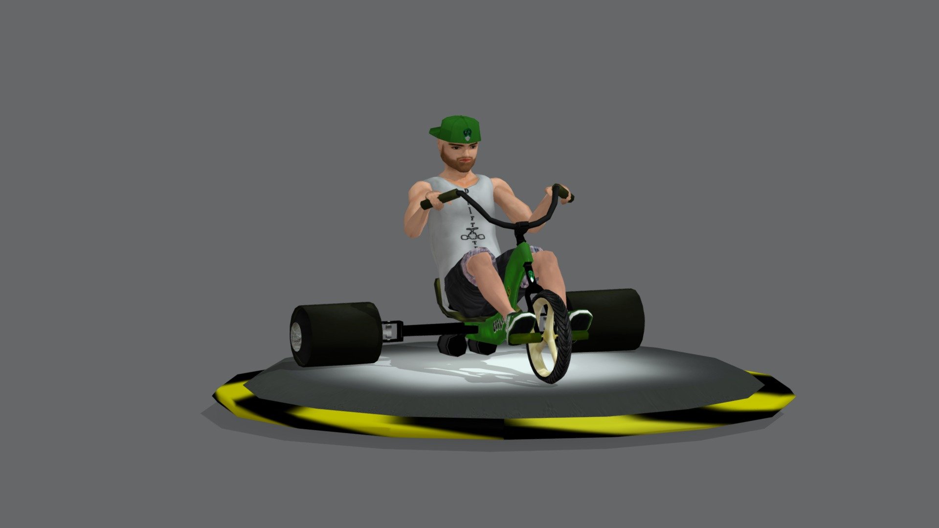 Character for the game Drift Trike - 3D model by renatotb2 [2743fdf ...