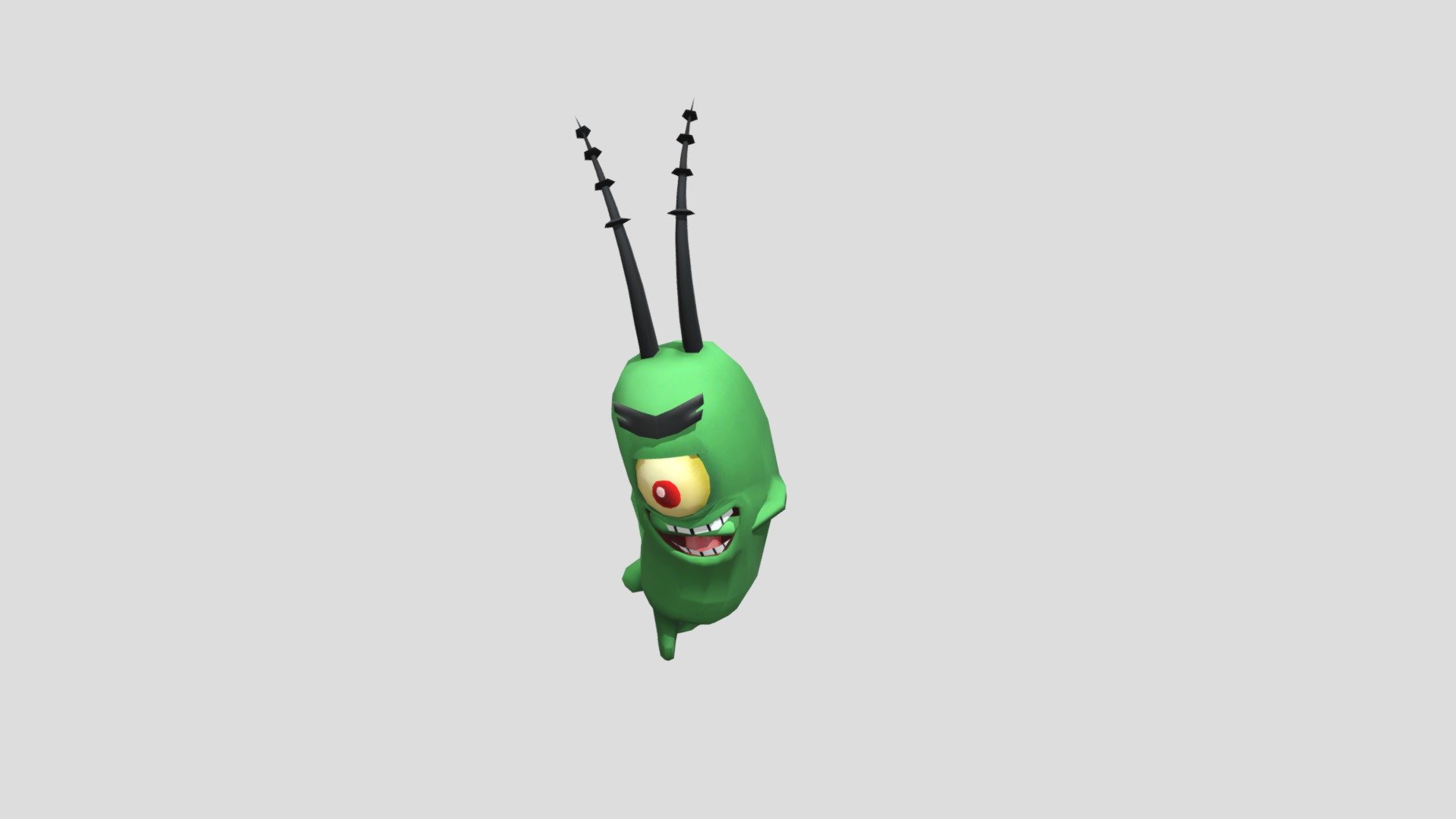 Plankton Hip Hop Dancing 3D - Download Free 3D model by 3D by Renato ...