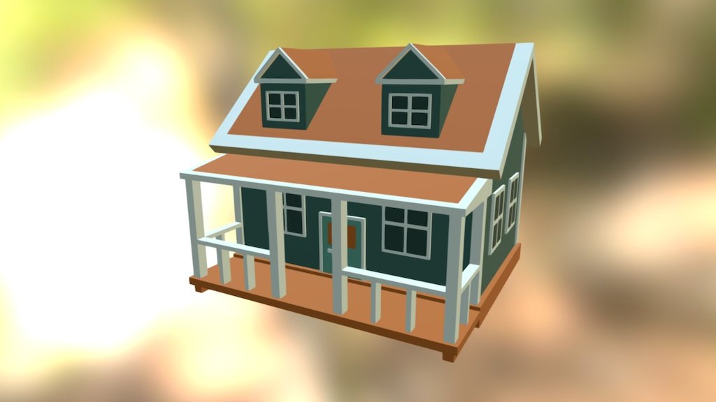 Farmhouse - 3D model by PEI YUN LONG (@cindy9176503) [27463f7] - Sketchfab